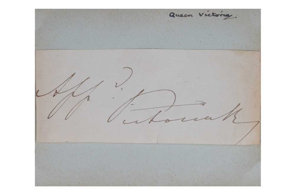 Lot 413 - Royal Signatures.-