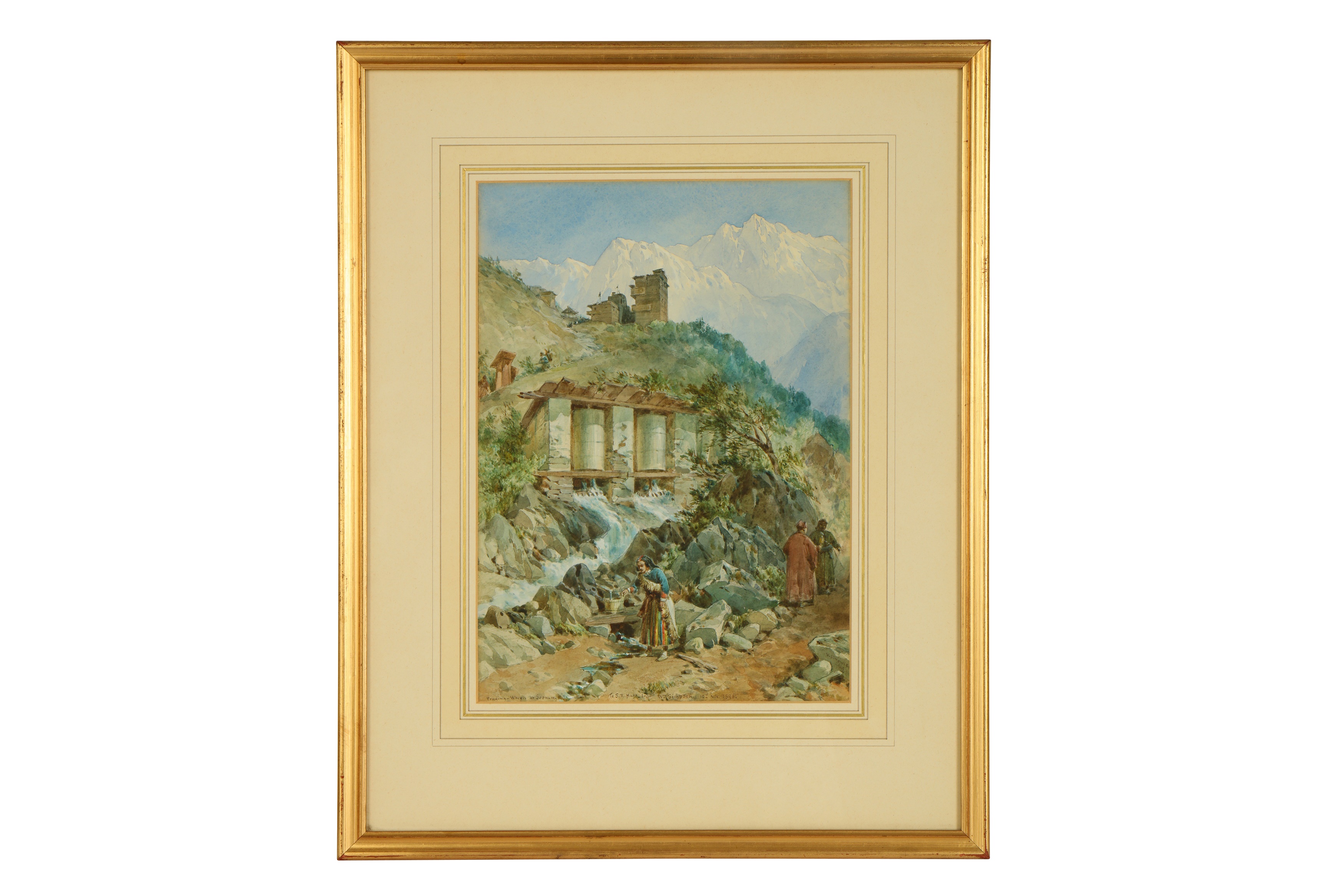 Lot 424 - WILLIAM SIMPSON (BRITISH 1823 - 1899)