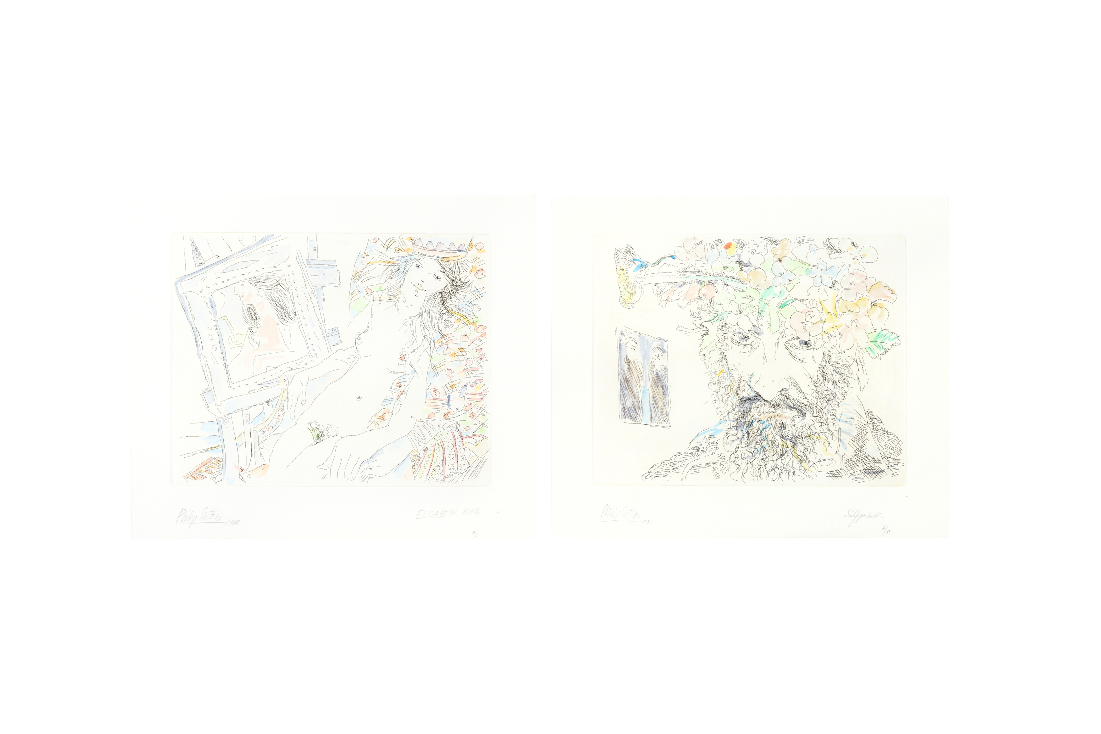 Lot 260 - PHILLIP SUTTON RA (BRITISH B.1928)