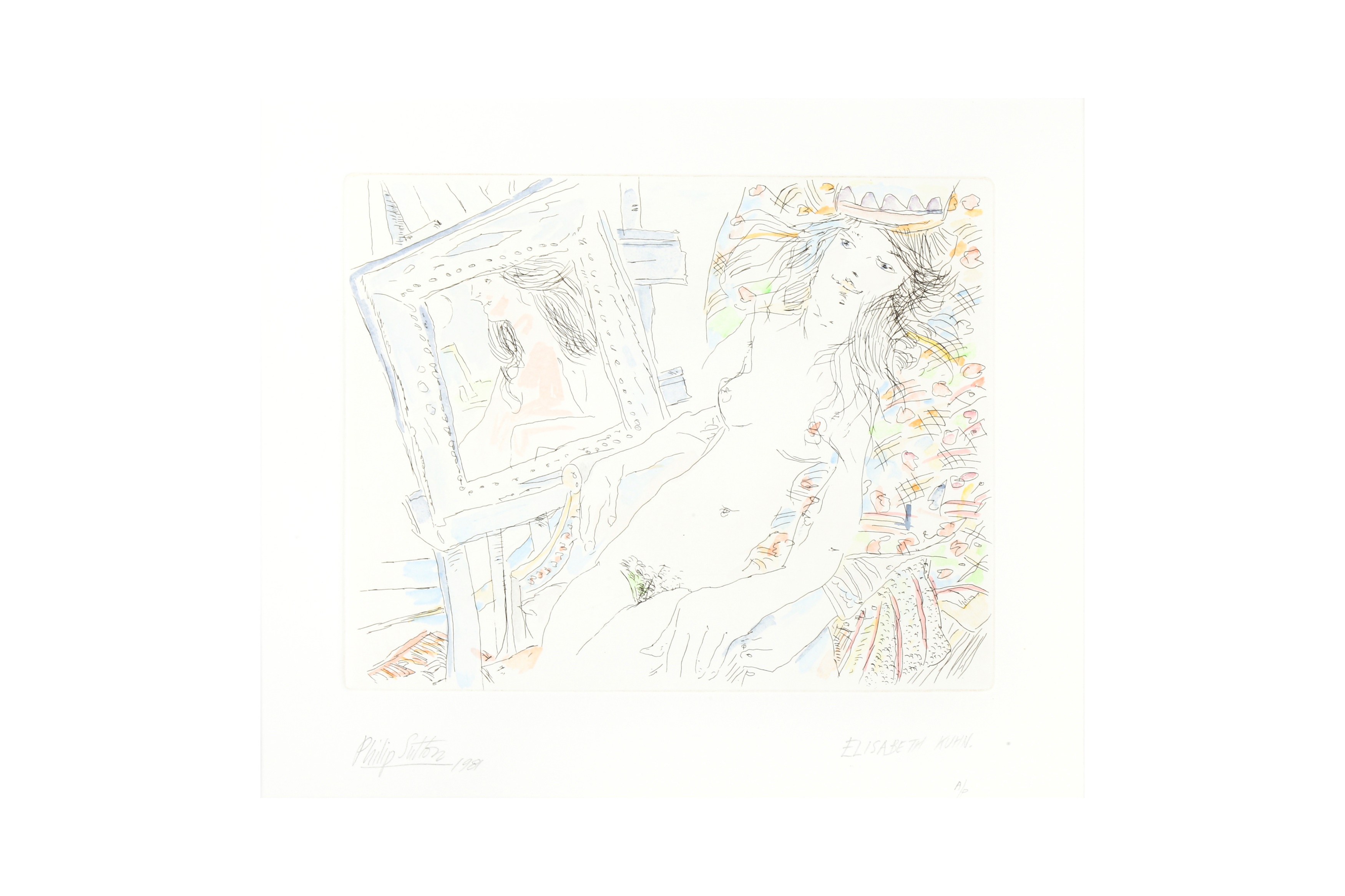 Lot 46 - PHILLIP SUTTON RA (BRITISH B.1928)