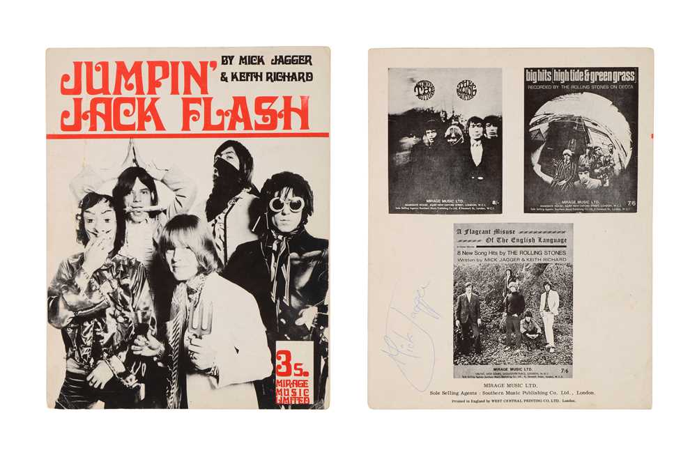 Lot 261 - Jagger (Mick)