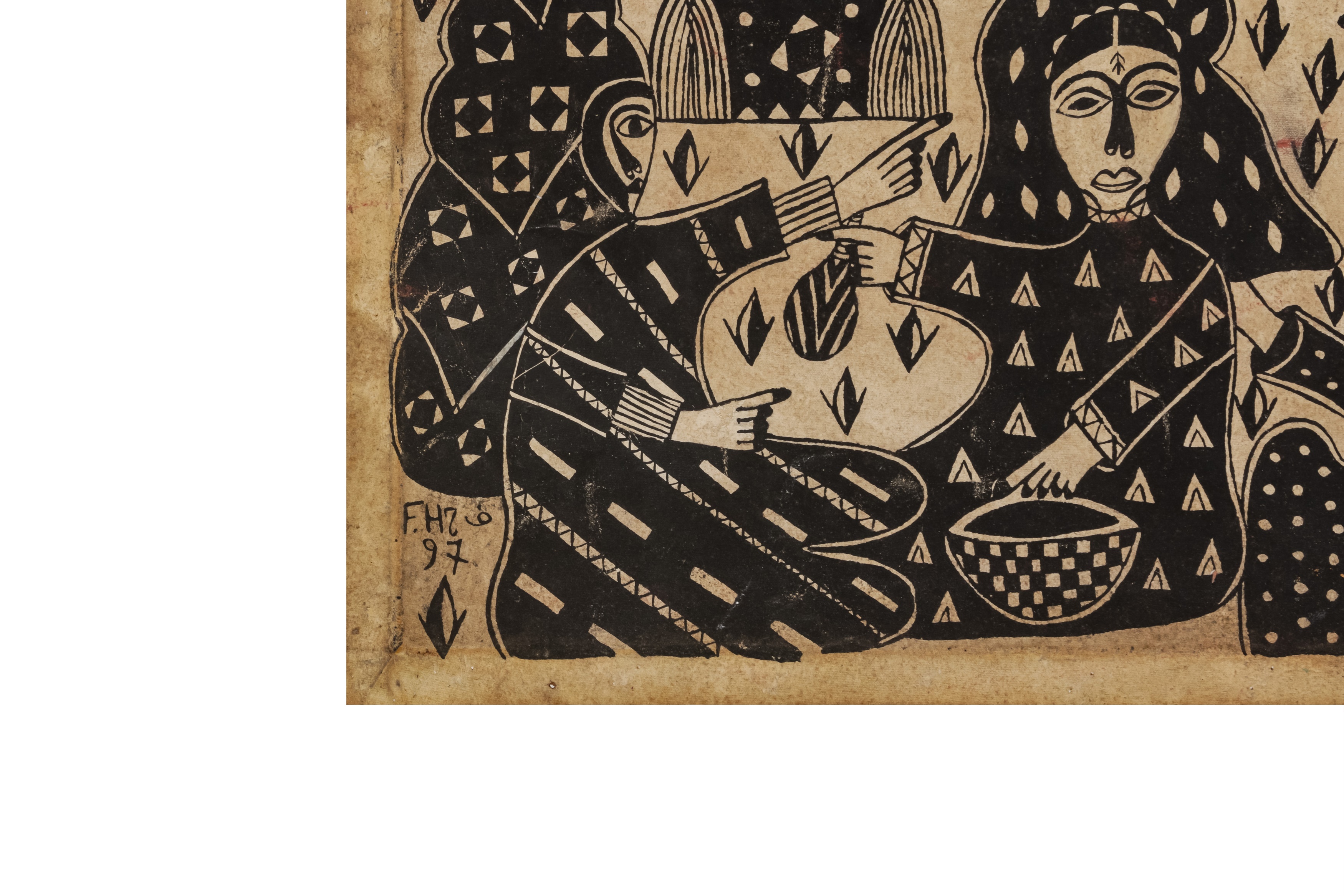Lot 40 Fatima Hassan El Farouj Moroccan 1945 2011