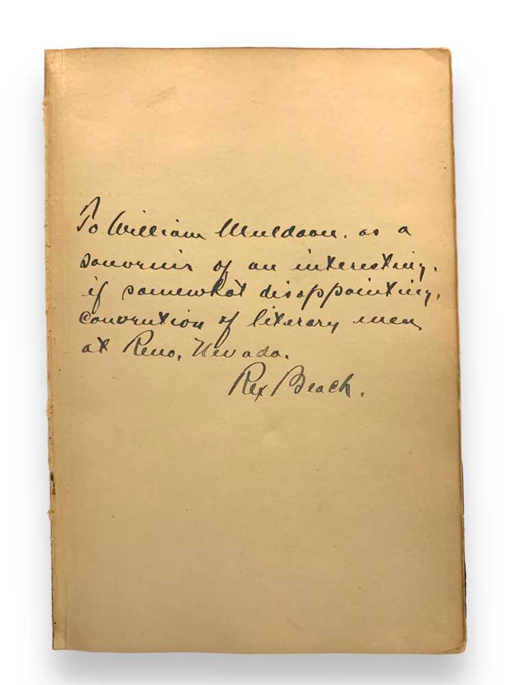 Lot 258 - Beach (Rex) The Jeffries-Johnson Fight,