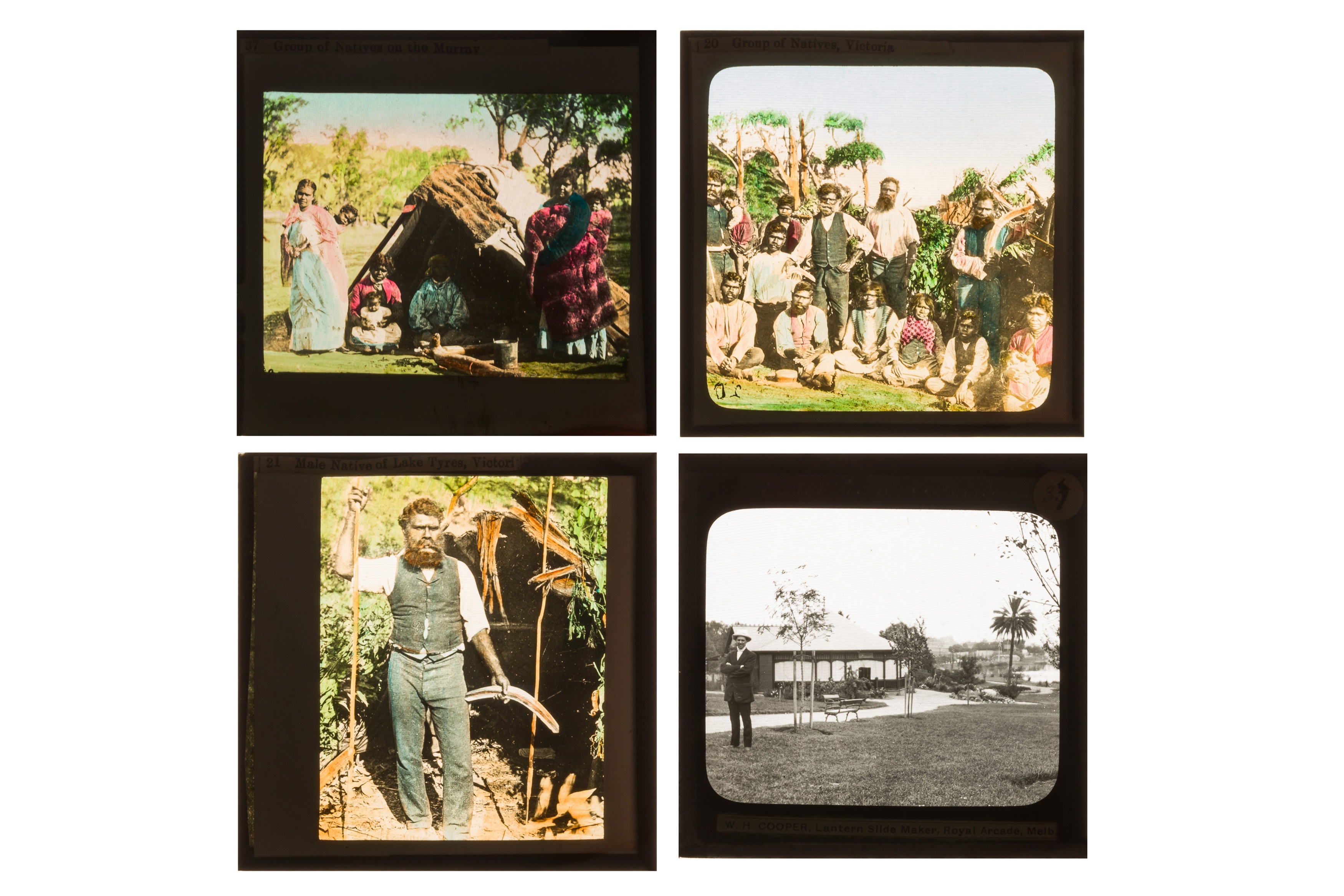Lot 98 - MAGIC LANTERN SLIDES, ABORIGINAL & AUSTRALIAN