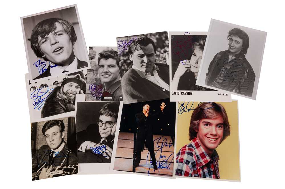 Lot 101 - Photograph Collection.- Pop Stars