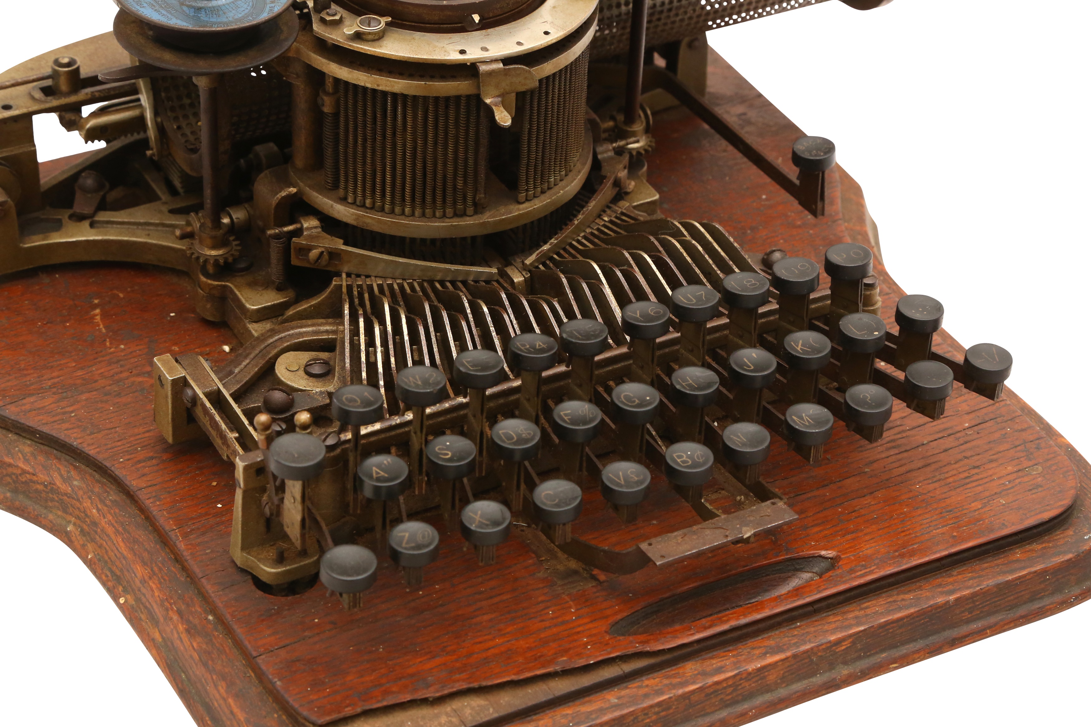 Lot 147 - A RARE VICTORIAN HAMMOND ANVILLE AND SHUTTLE