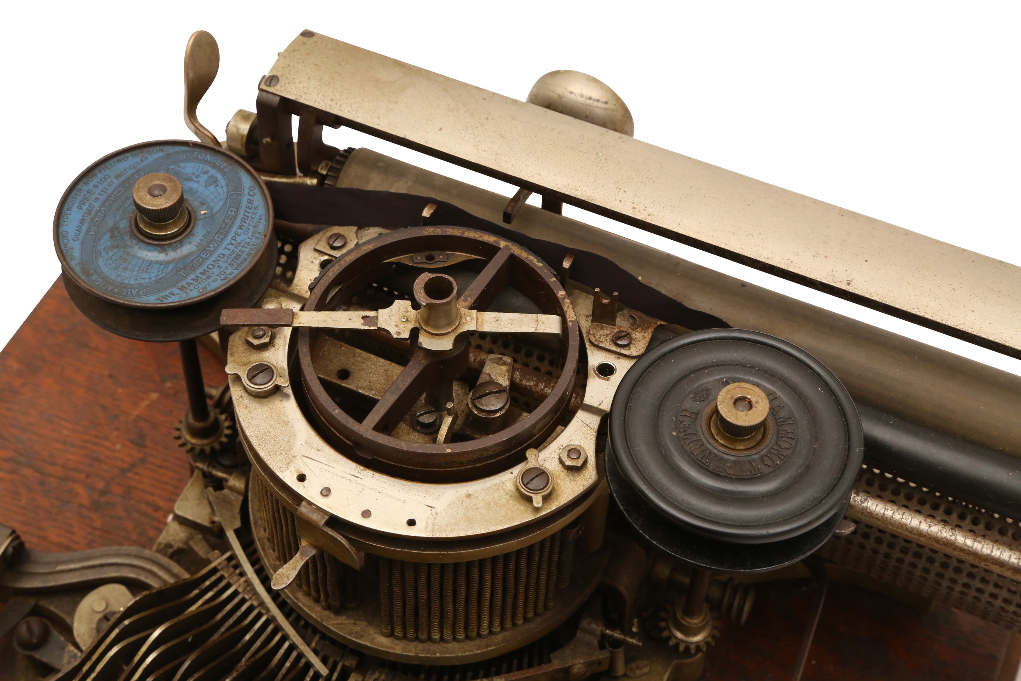 Lot 88 - A RARE VICTORIAN HAMMOND ANVILLE AND SHUTTLE