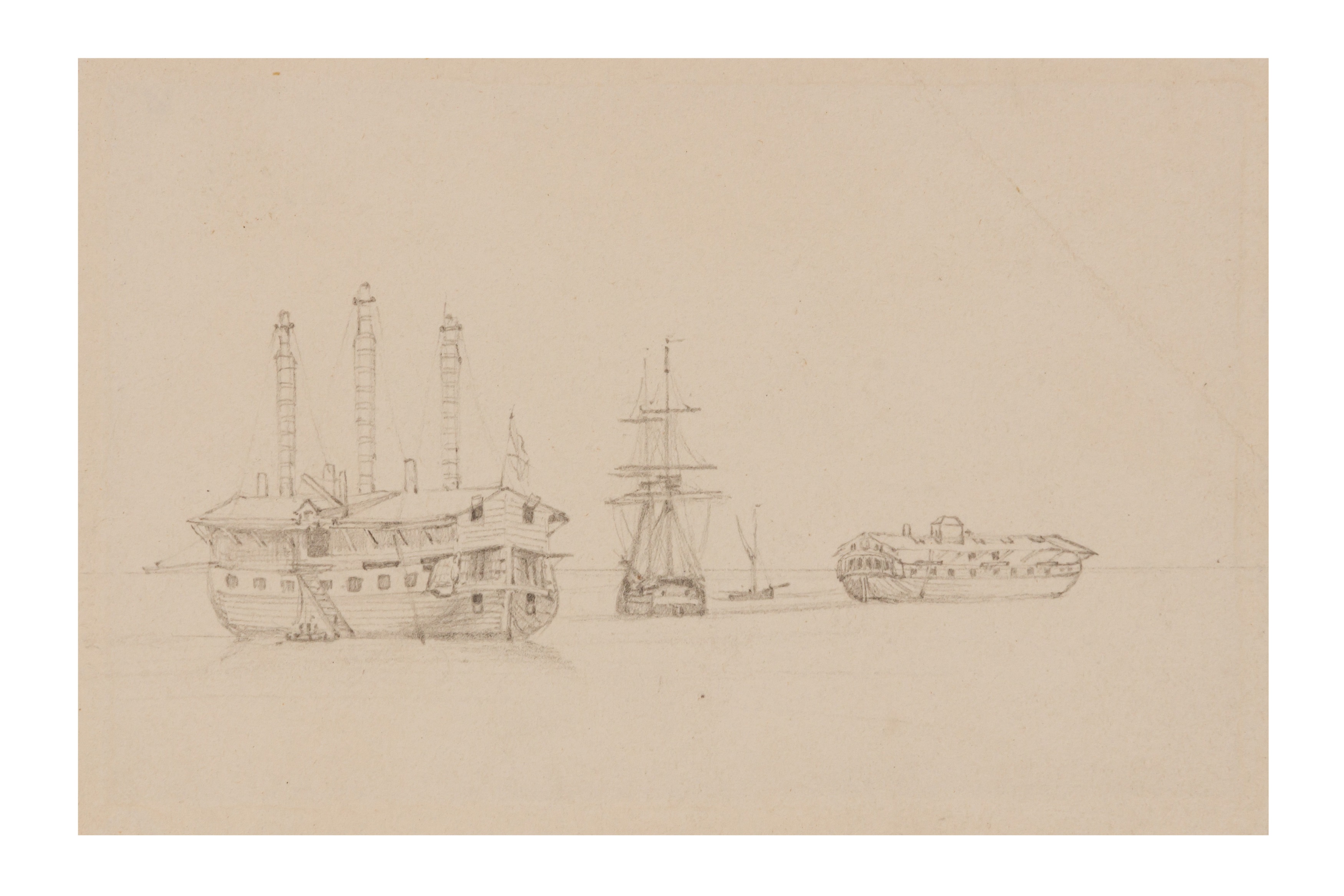 Lot 189 - WILLIAM JOHN COOKE (BRITISH 1796-1865)