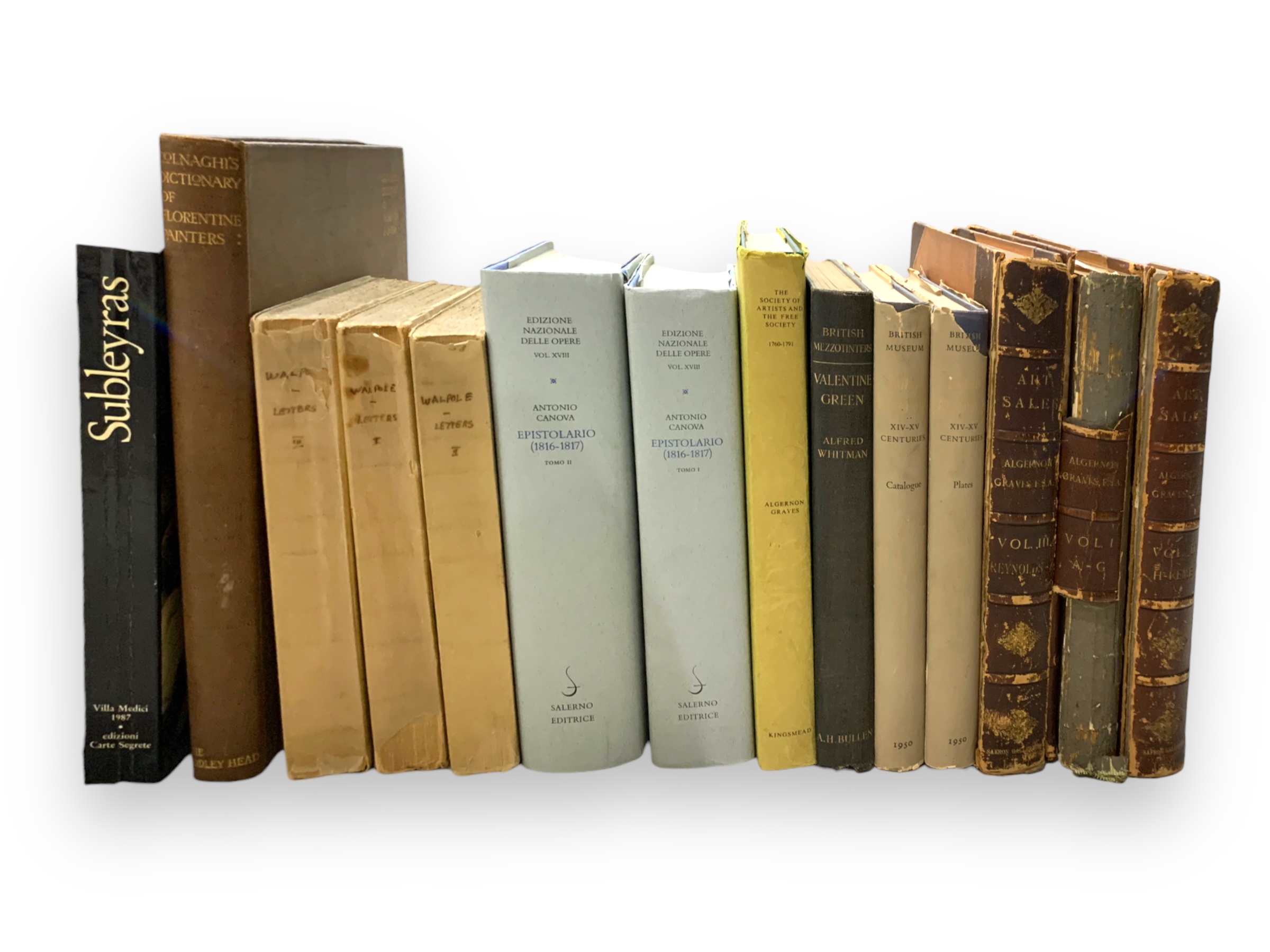 Lot 346 - Art reference.-