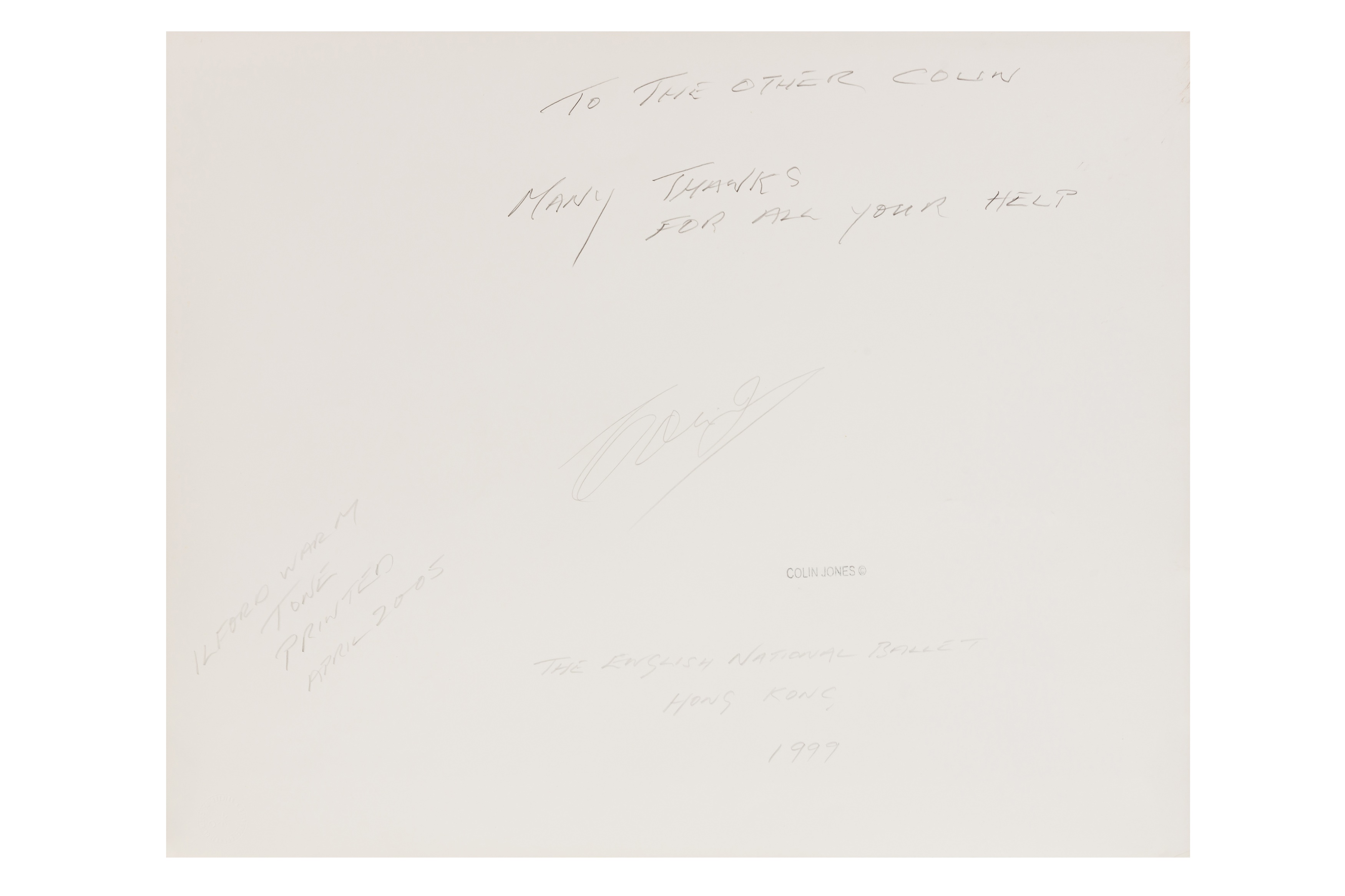 Lot 257 - Colin Jones (1936-2021)