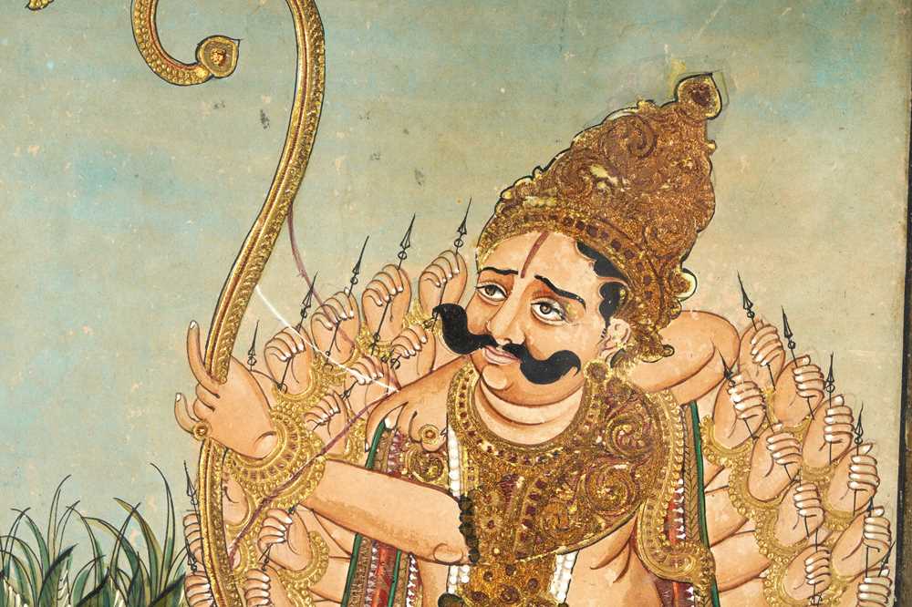 Lot 131 - PARASHURAMA SLAYING THE HAIHAYA KING