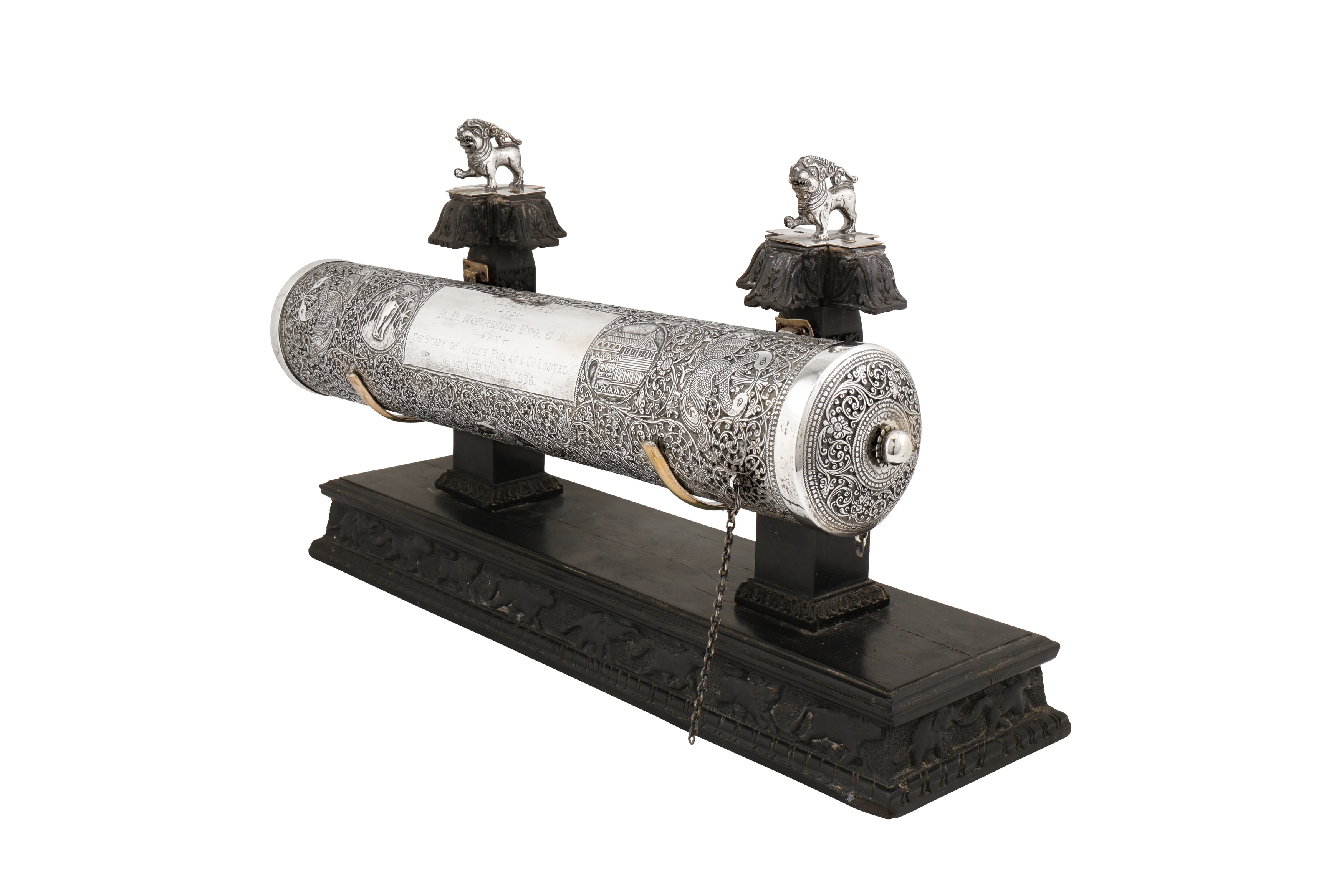 Lot 119 - An early 20th century Ceylonese (Sri Lankan)