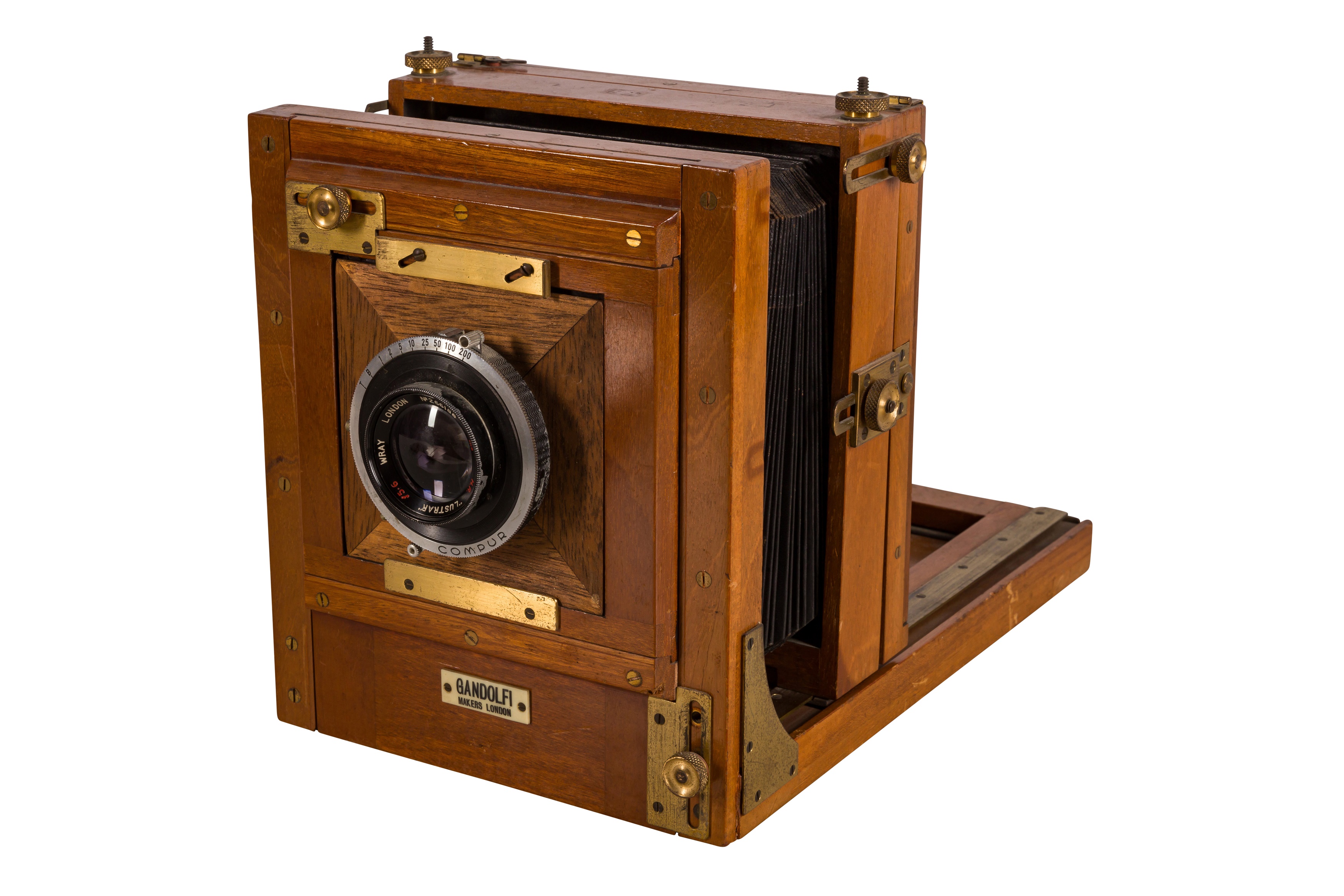 Lot 42 - A Gandolfi 5x4 Tailboard Camera