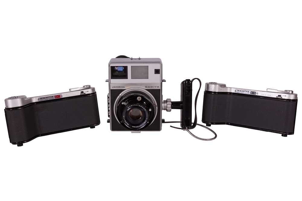 Lot 189 - A Mamiya Universal Medium Format Camera.