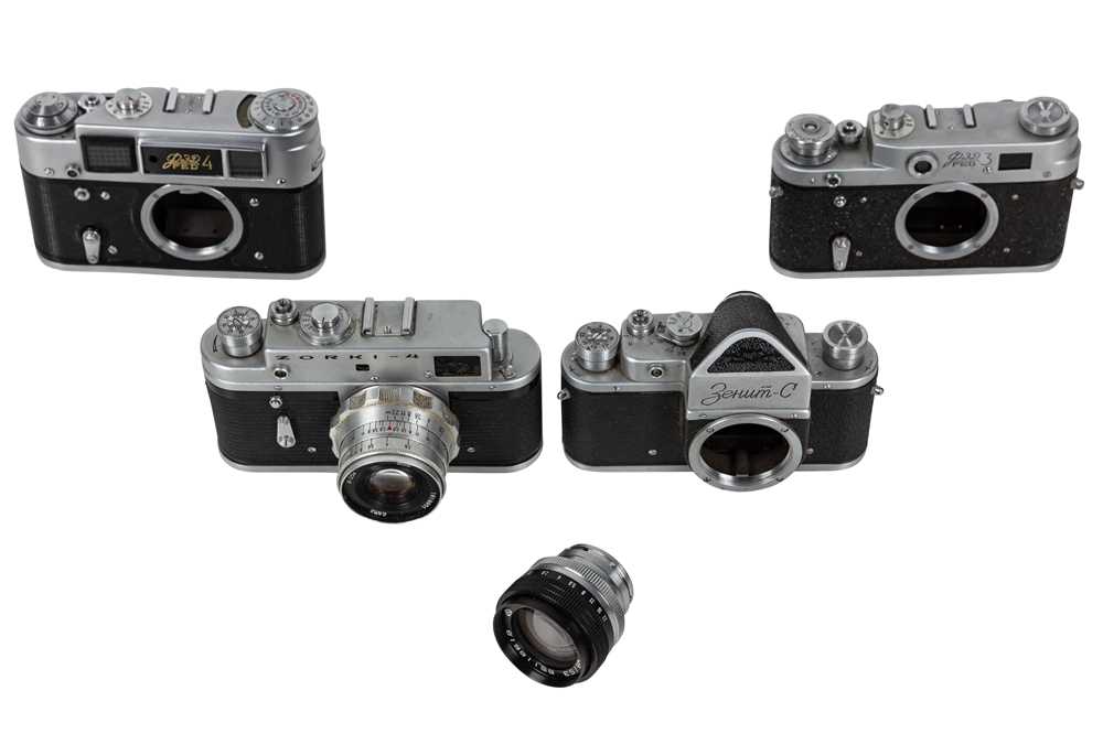 Lot 1168 - A selection of Russian rangefinder