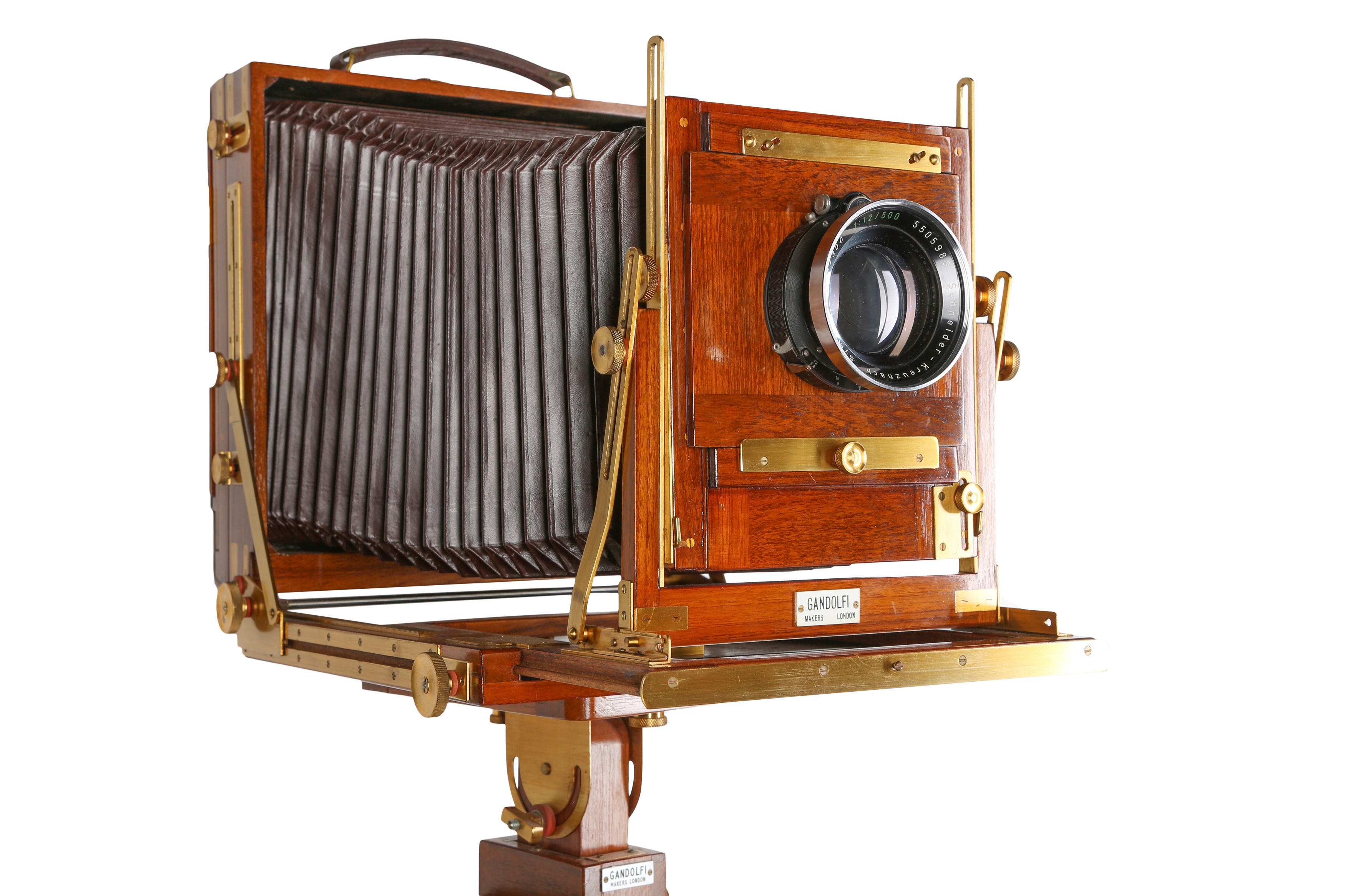Lot 35 - A Fine 10x8" Whole Plate Gandolfi Precision