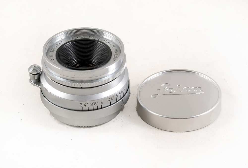 Lot 270 - Leitz Screw Mount Summaron 3.5cm f3.5 Lens.