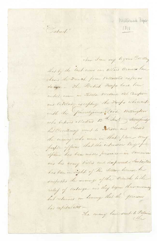 Lot 344 - Peninsular War