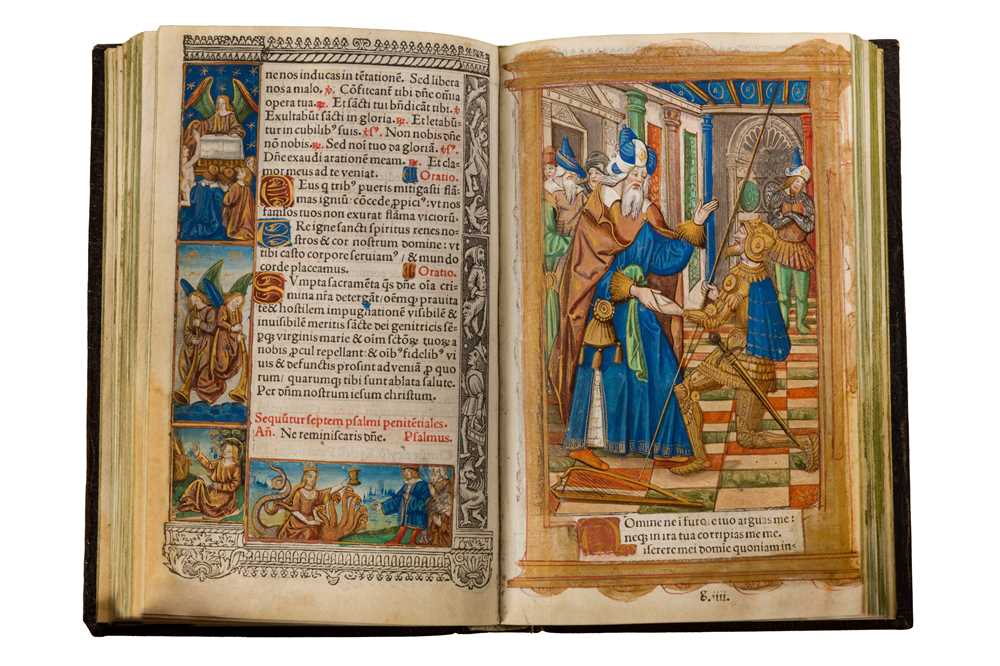 Lot 31 - Illuminated Book of Hours on vellum, Paris,