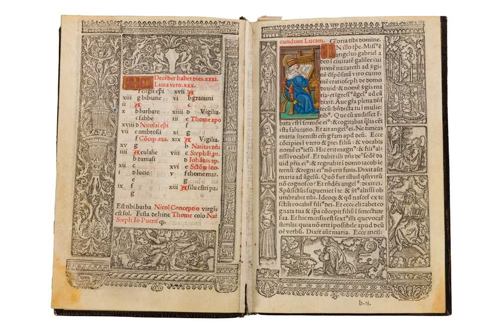 Lot 31 - Illuminated Book of Hours on vellum, Paris,
