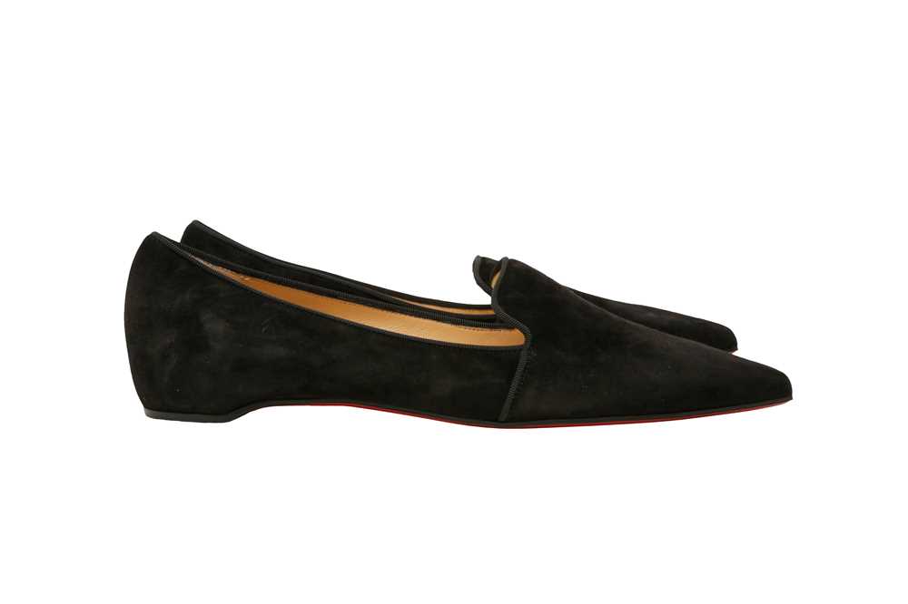 Lot 542 - Christian Louboutin Black Kashasha Pointed
