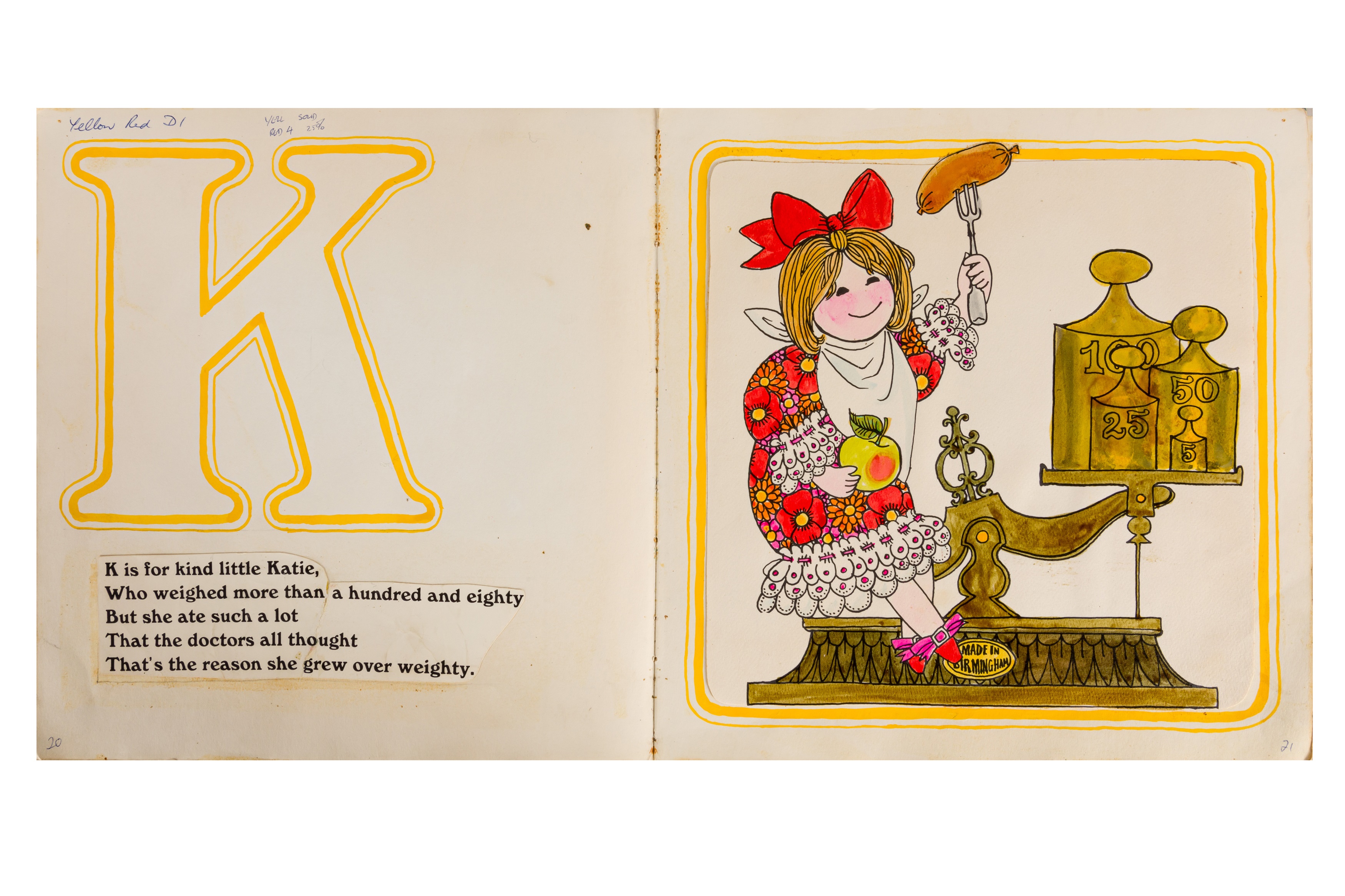 Lot 330 - Pienkowski. original mss. Annie, Bridget and