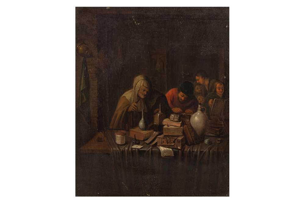 Lot 58 - MANNER OF GERRIT DOW (19TH CENTURY)