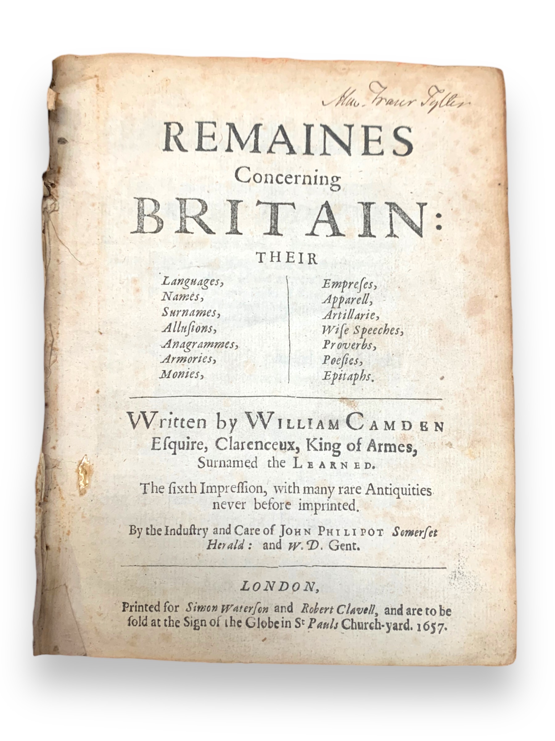 Lot 86 - Camden (William) Britannia