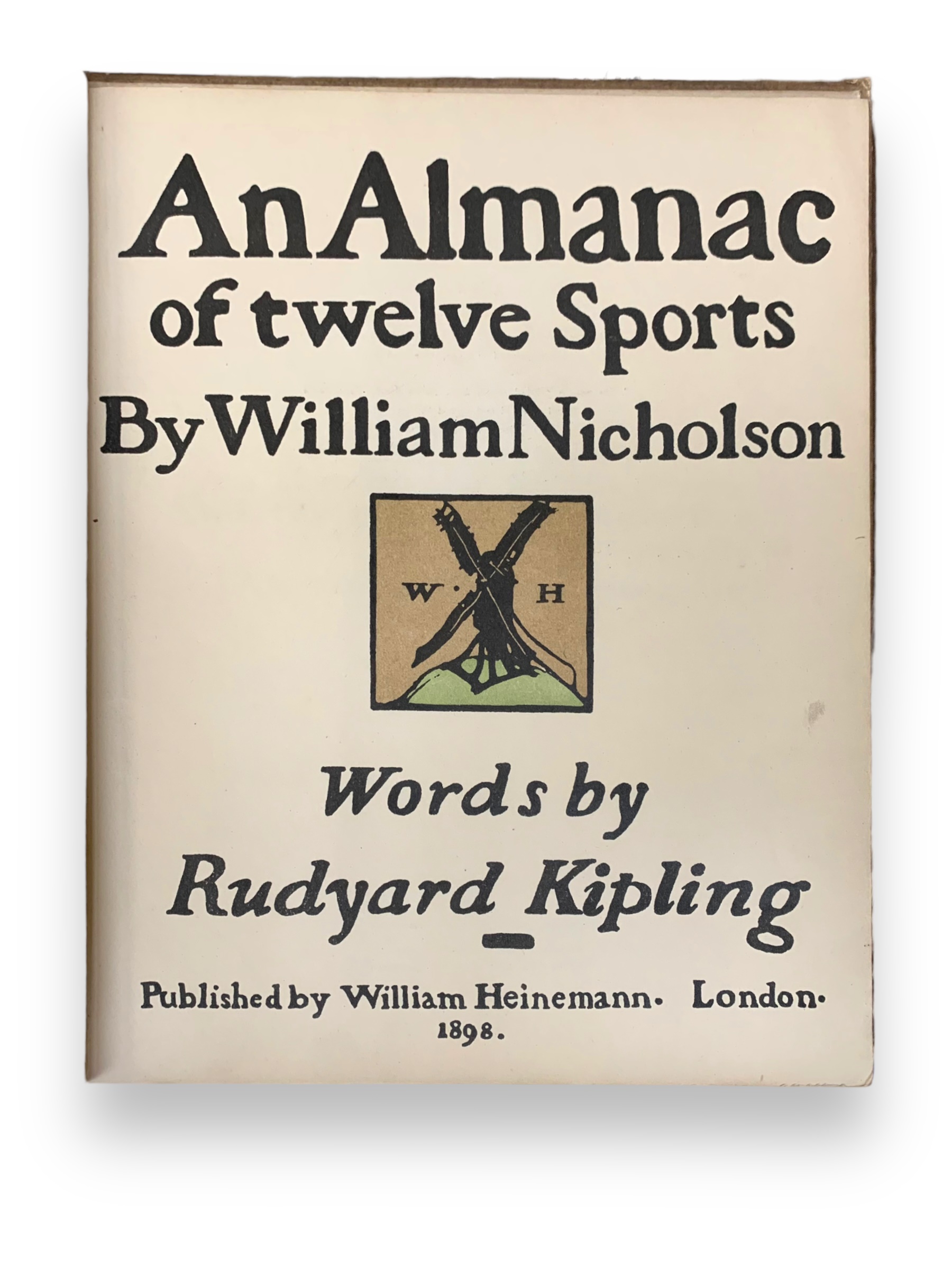 Lot 328 - Nicholson. An Almanac, 1897 & An Alphabet,