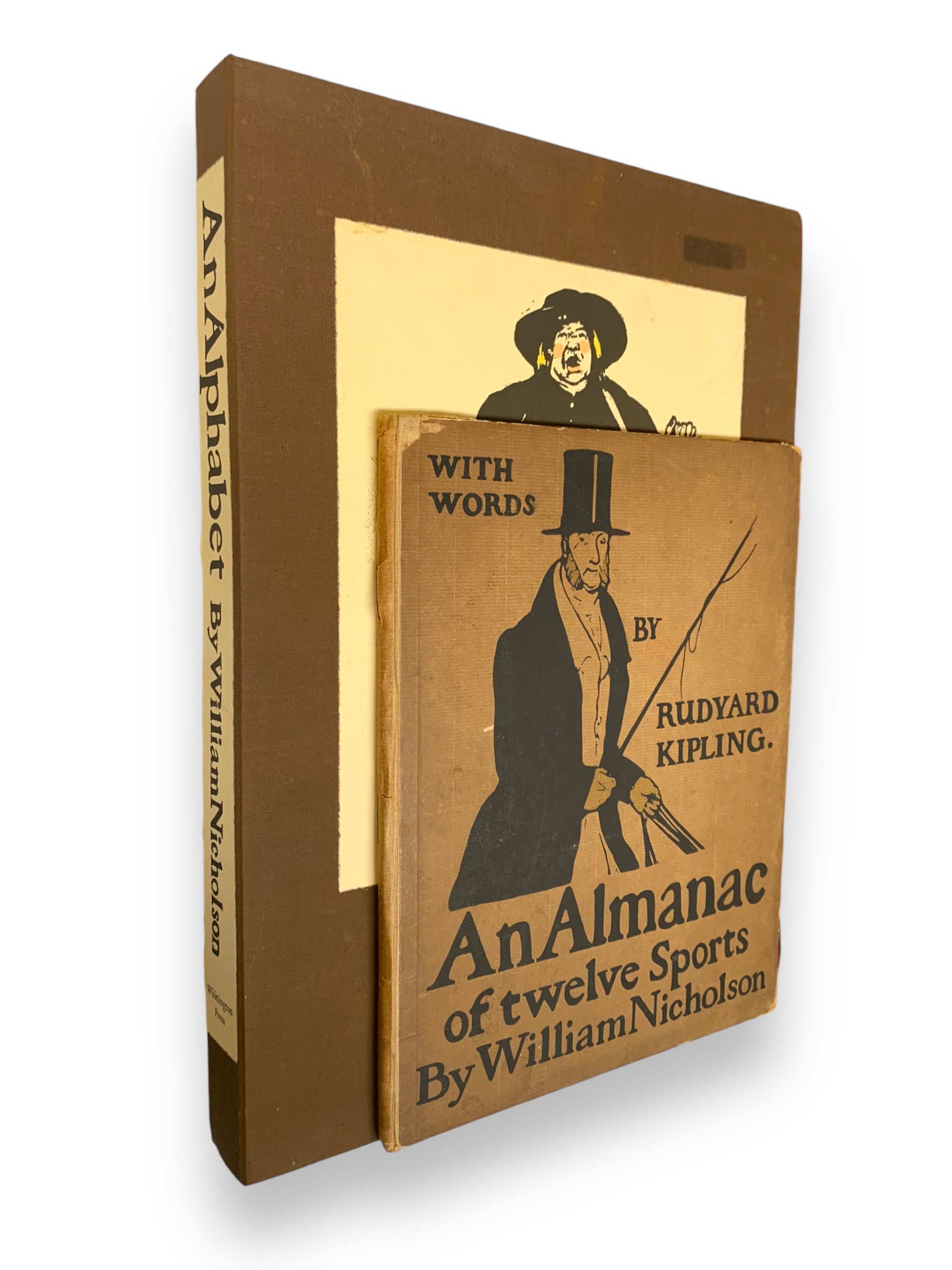 Lot 328 - Nicholson. An Almanac, 1897 & An Alphabet,