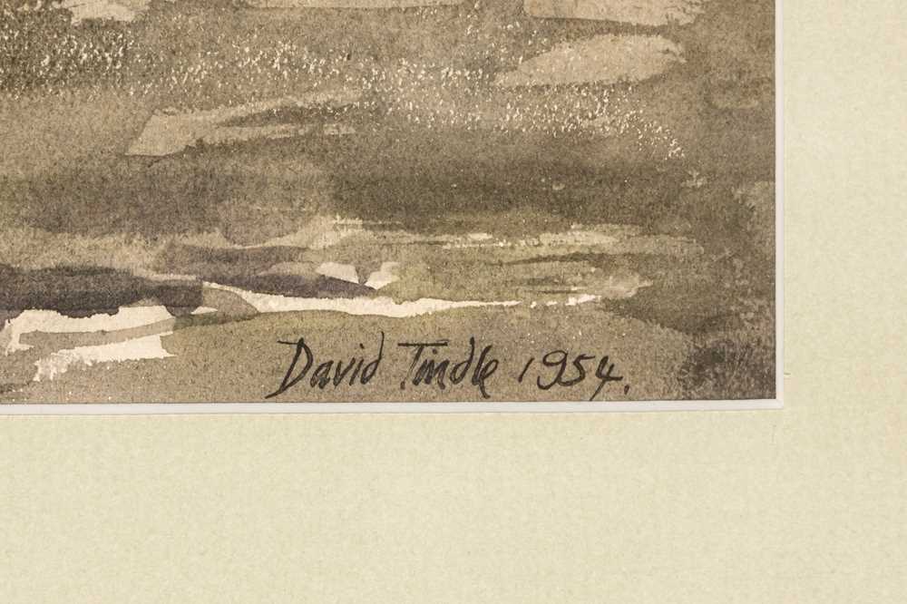 Lot 33 - DAVID TINDLE, R.A. (BRITISH, b.1932)