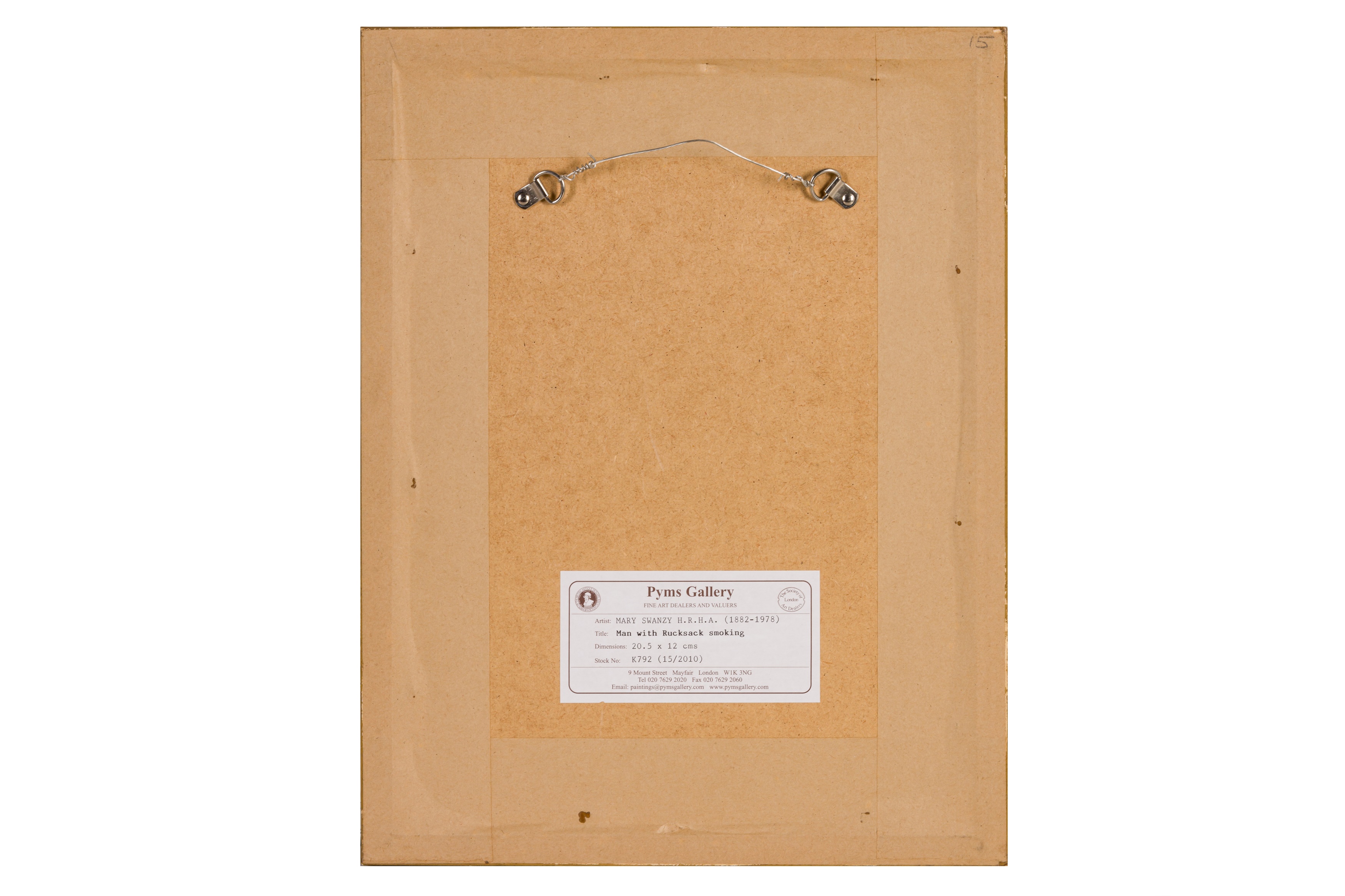 Lot 34 - MARY SWANZY (IRISH, 1882-1978)