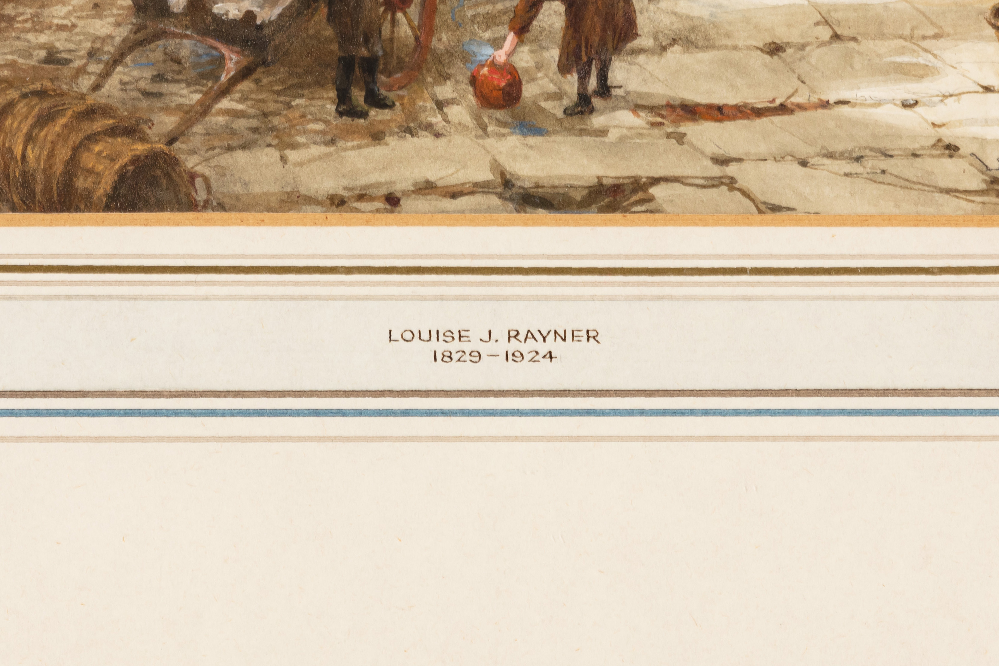 Lot 146 - LOUISE J. RAYNER (BRITISH, 1832-1924)