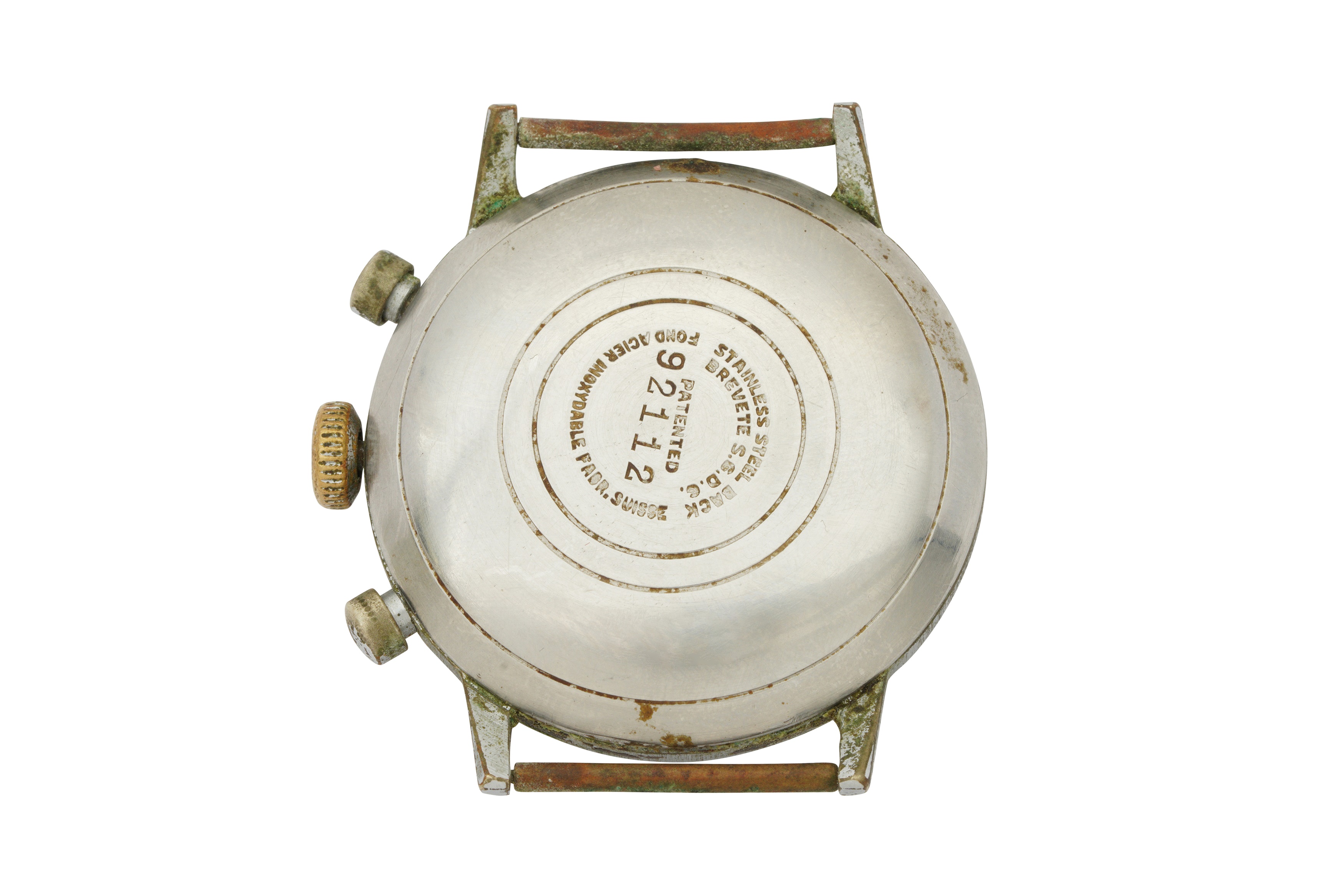 Lot 10 - A GENTS VINTAGE PIERCE WATCH CO CHRONOGRAPH