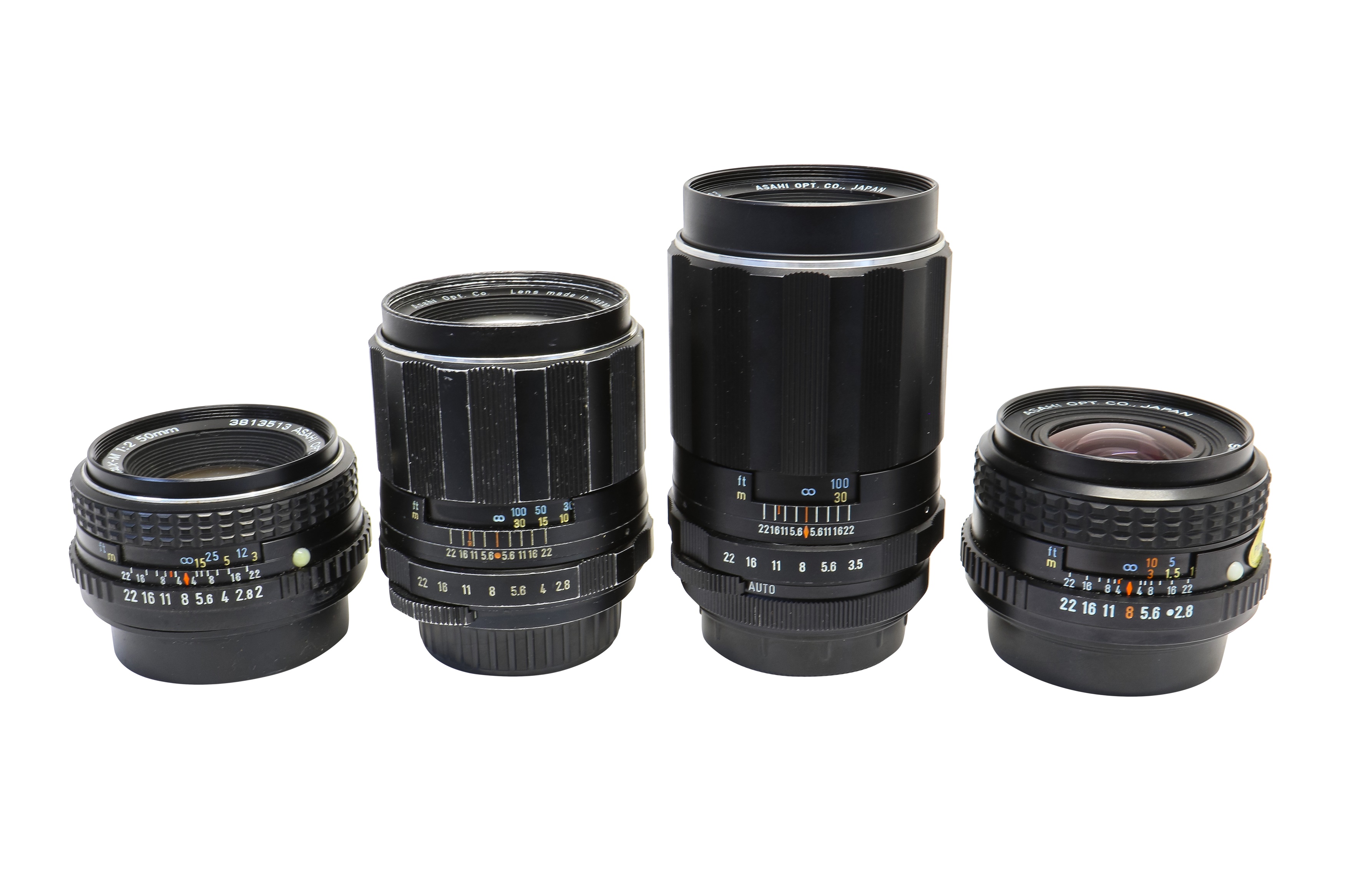 Lot 288 - Four Pentax Lenses.