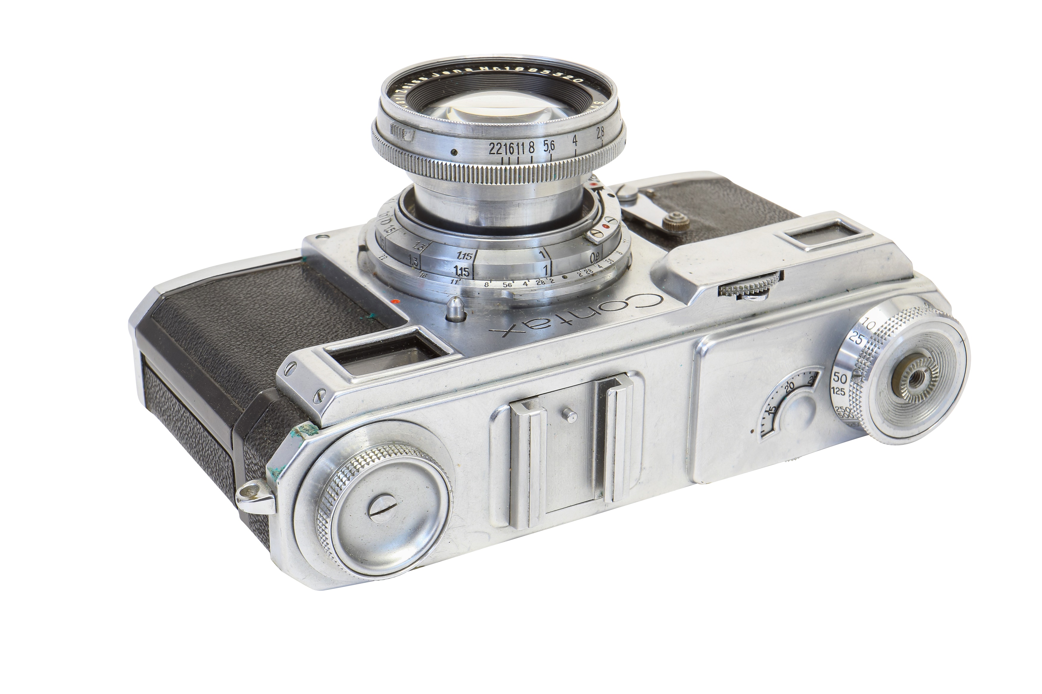 Lot 482 - Zeiss Ikon Contax II with 50mm f2 Carl Zeiss