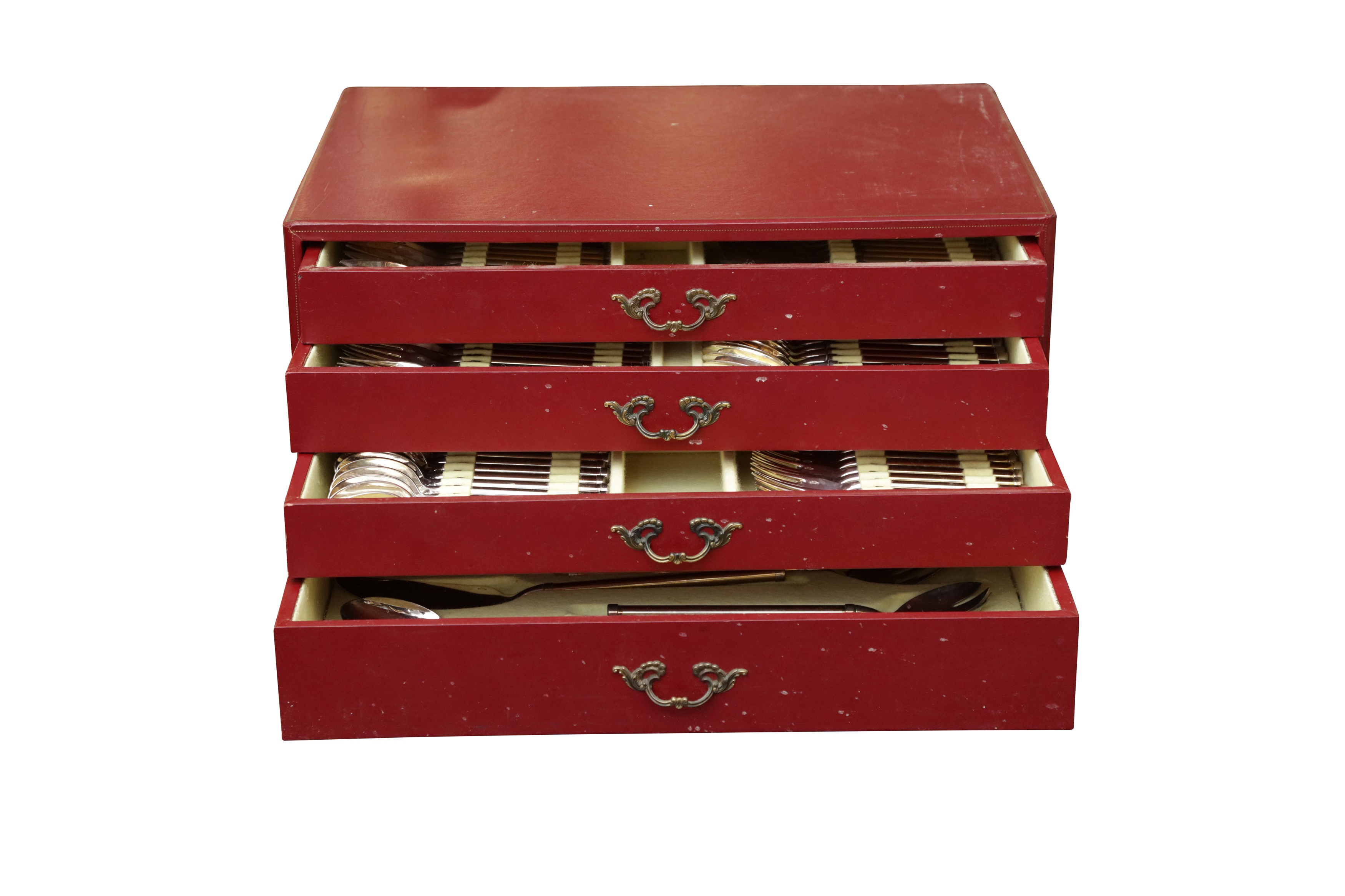 Lot 90 - A 12 PLACE SETTING HENRI JEAN FRANCOIS