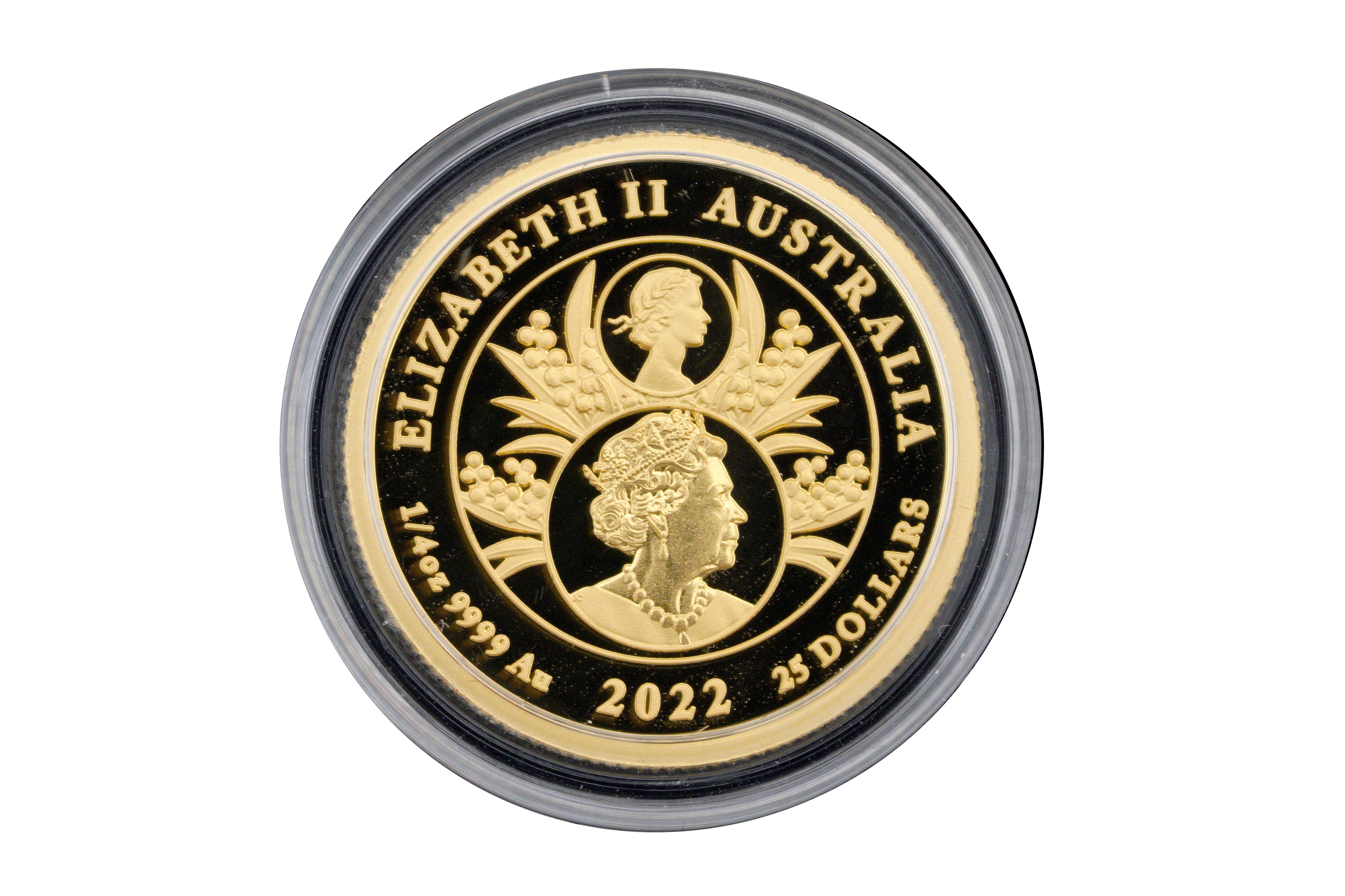 Lot 301 - PLATINUM JUBILEE 1/4oz GOLD COIN