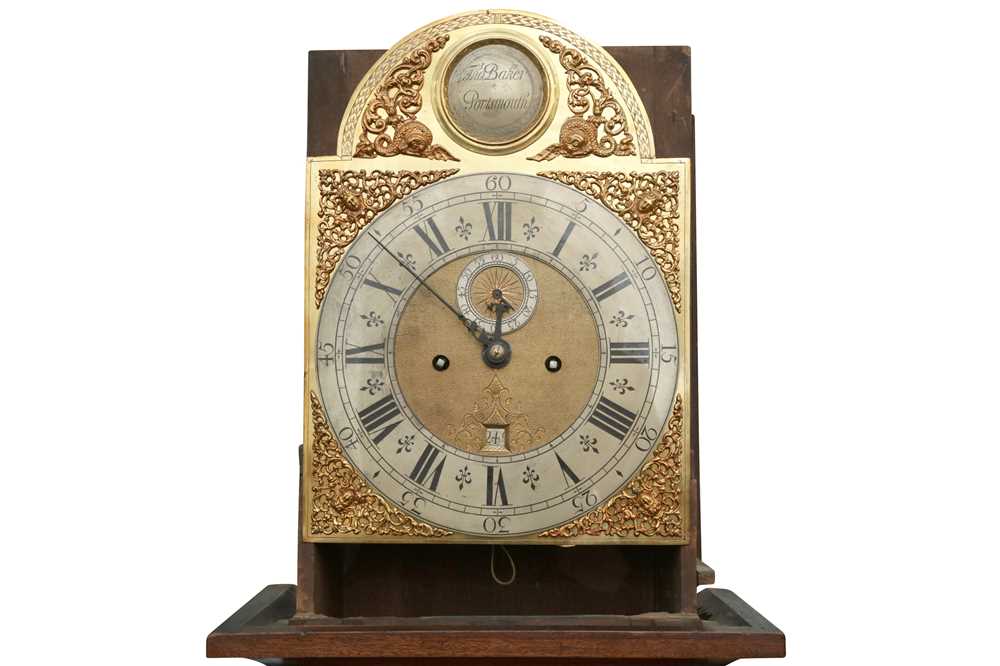 Lot 460 - A LATE 18TH CENTURY MANHOGANY CASED LONGCASE