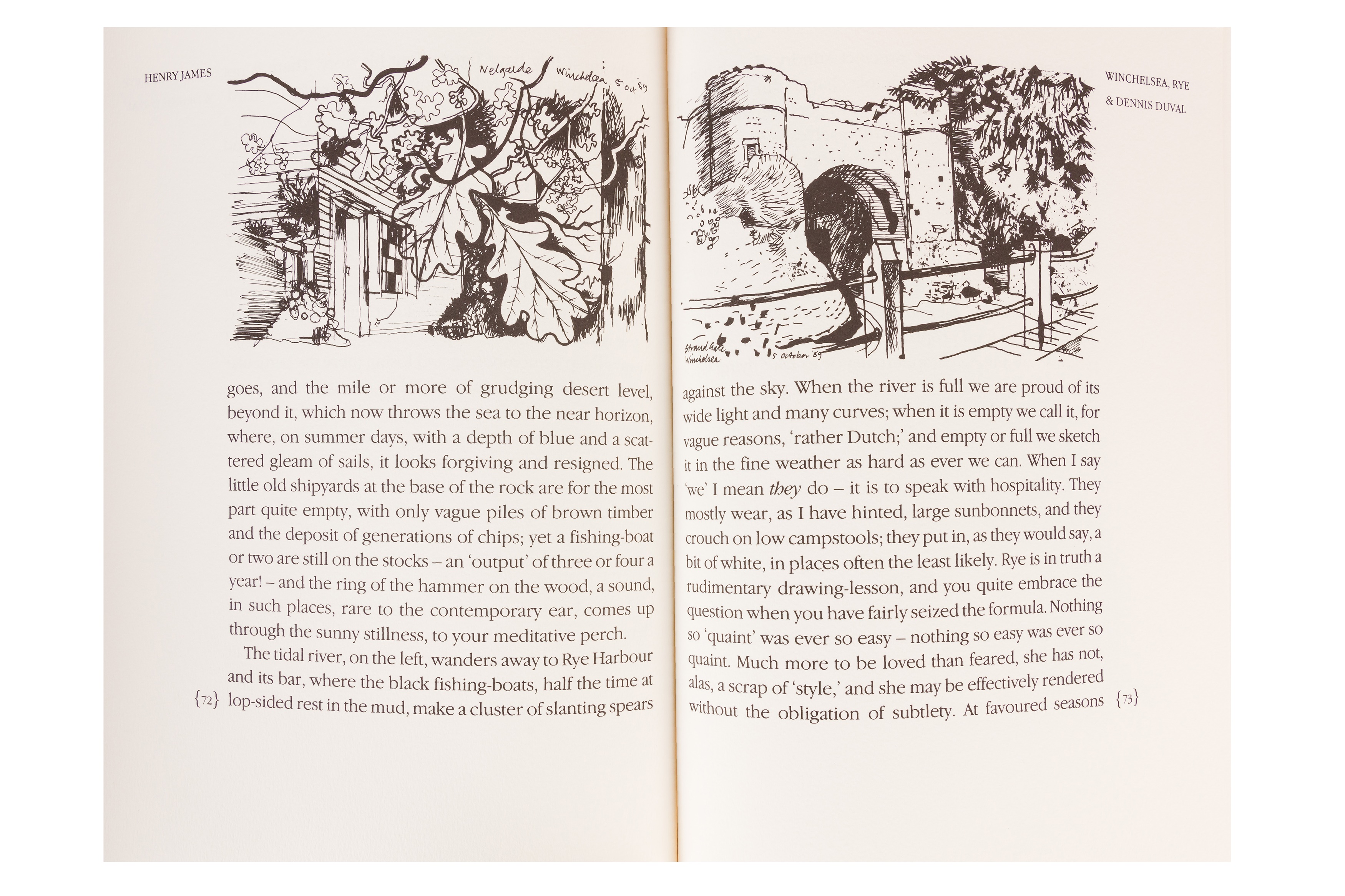 Lot 321 - Rigby Graham: Winchelsea, Rye & ‘Denis
