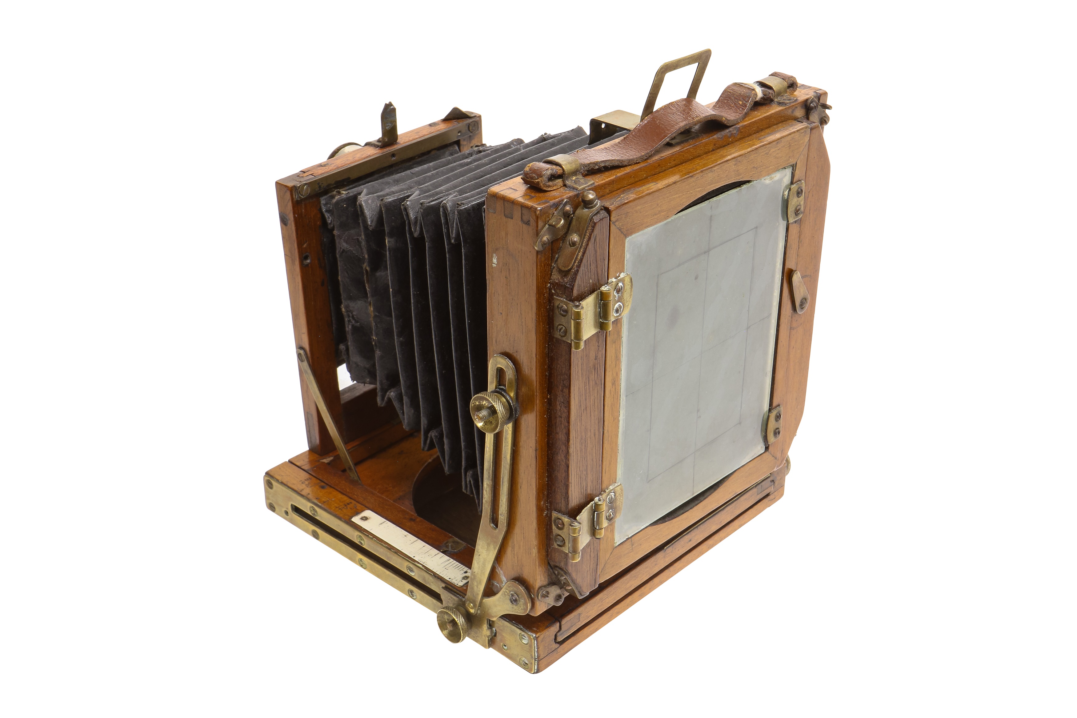 Lot 419 - Watson & Sons Quarter Plate Camera with J.