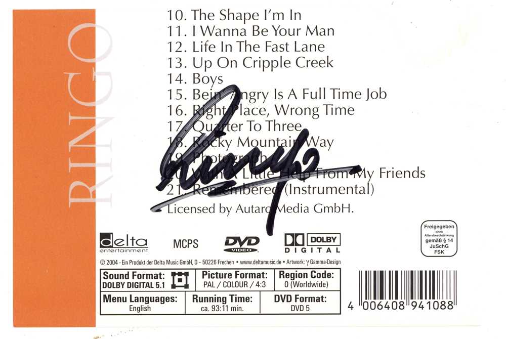 Lot 353 - Starr (Ringo)