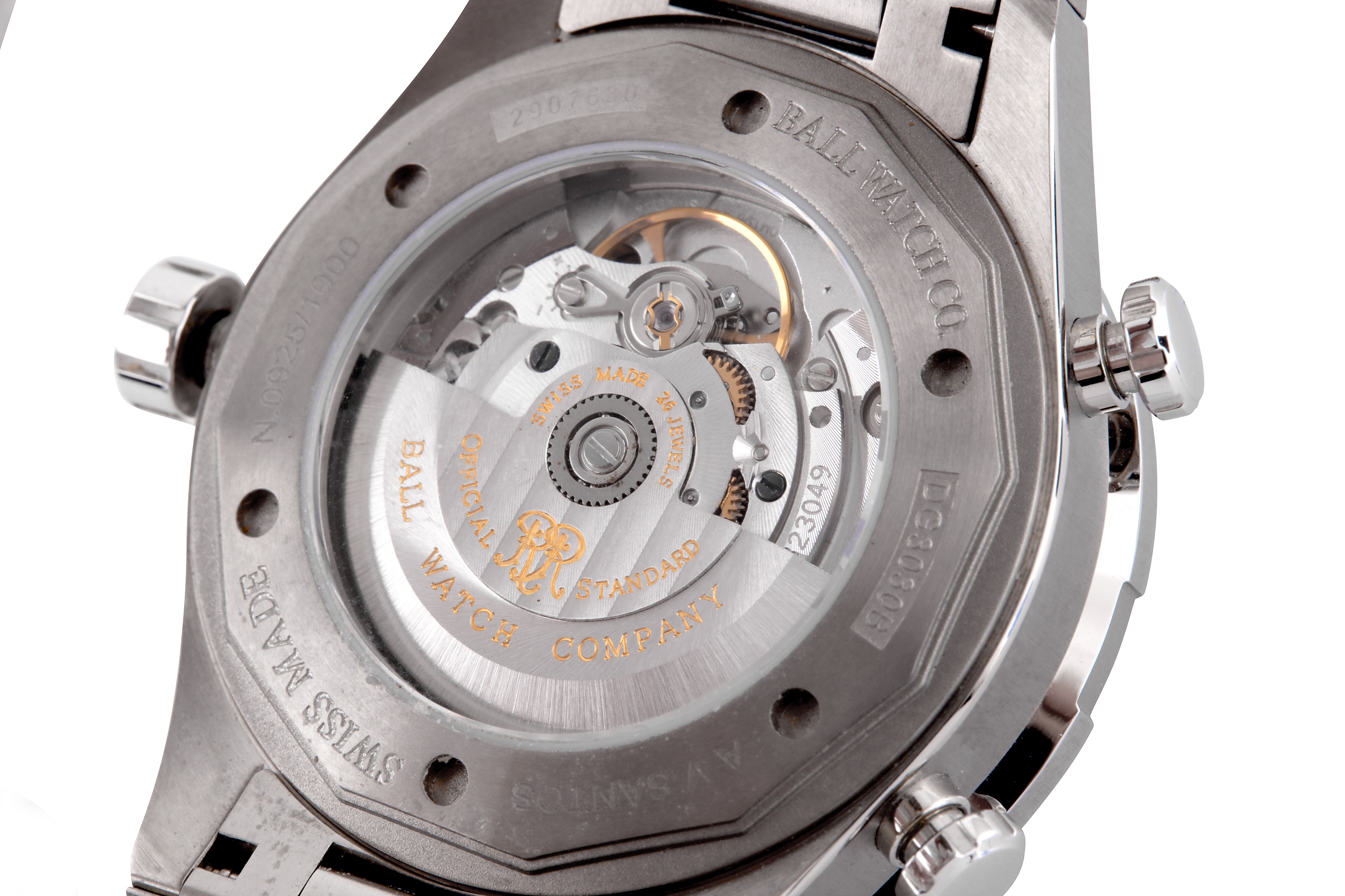 Lot 383 - BALL. ROADMASTER MARINE GMT WATCH LIMITED