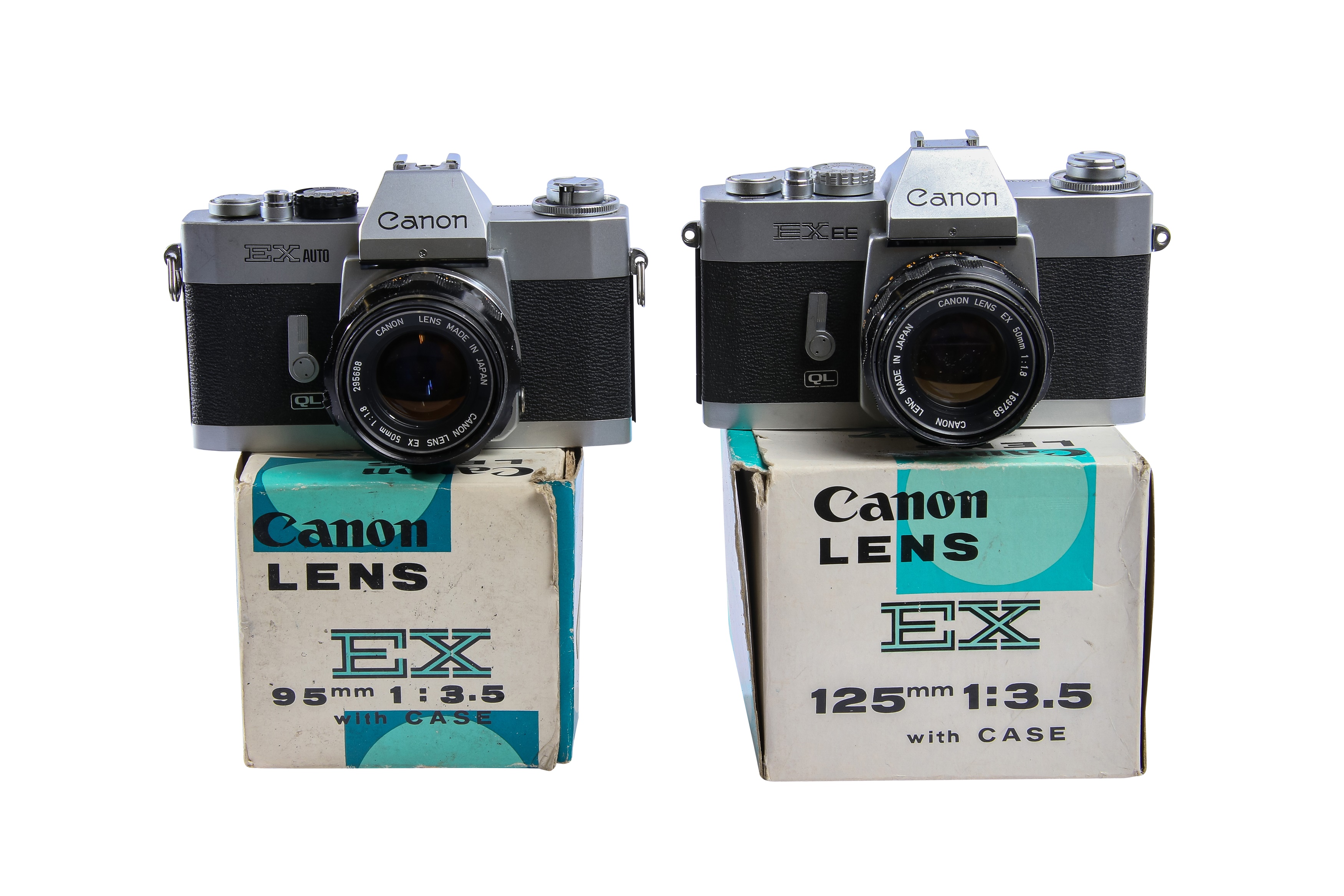 Lot 96 - Two Canon EX Outfits.