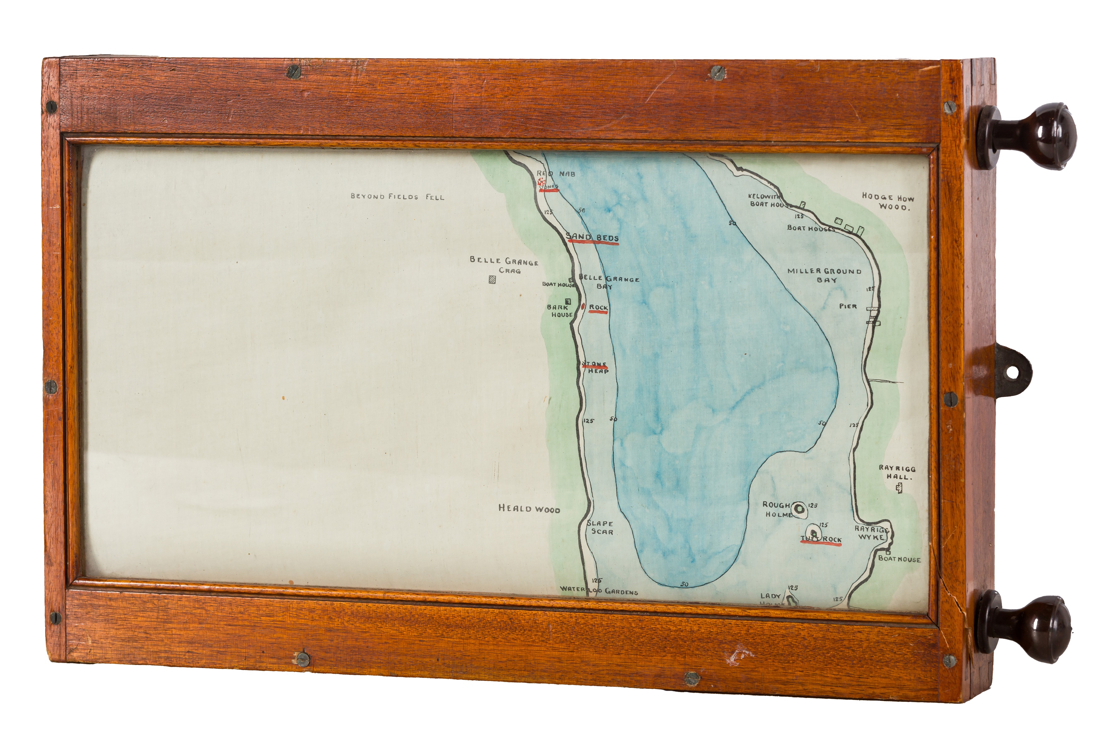 Lot 202 - WINDERMERE LAKE, SCROLLING PANORAMA, 1889