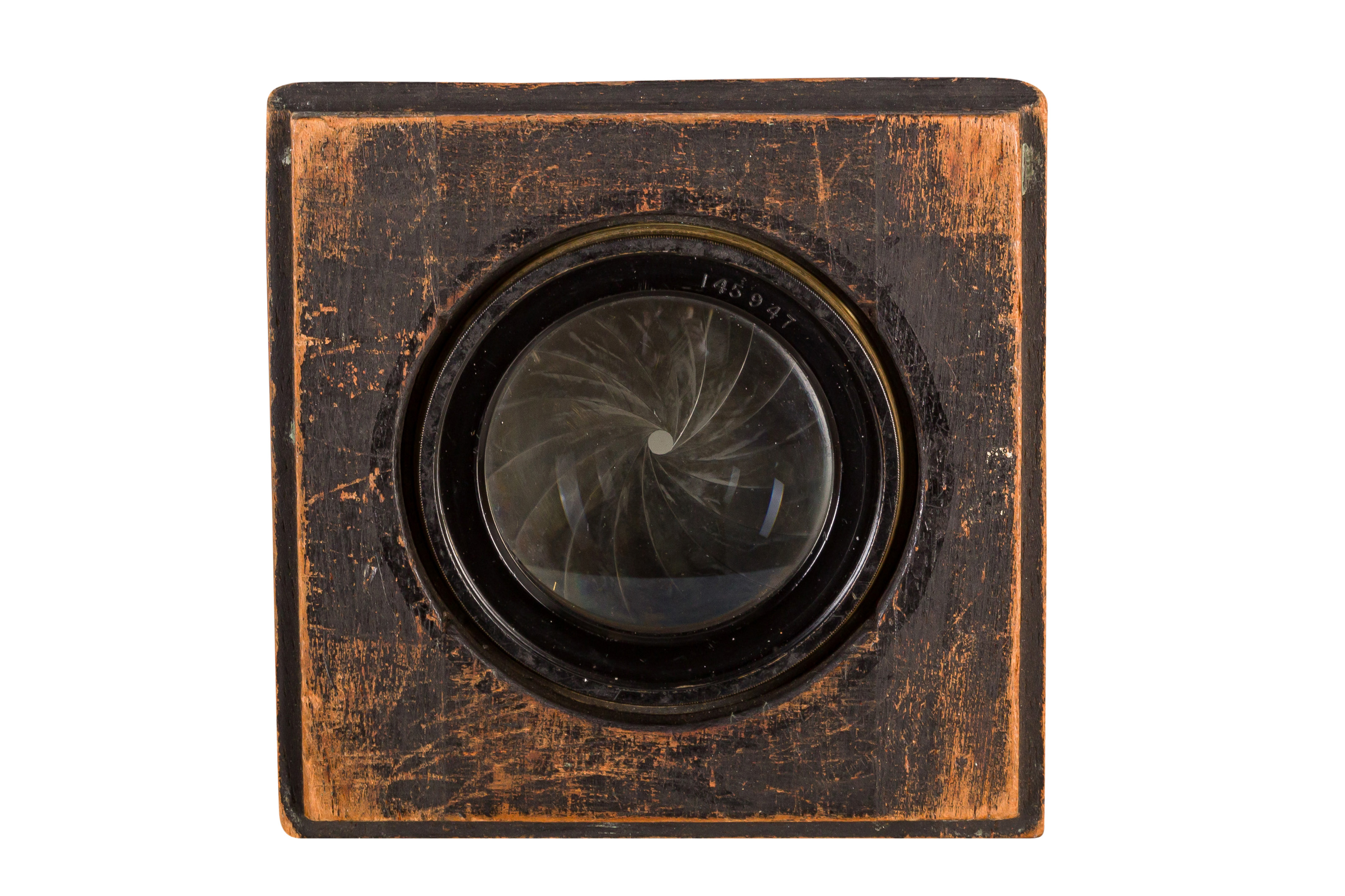 Lot 332 - A Ross London 10" f/4.5 Xpres Brass Lens