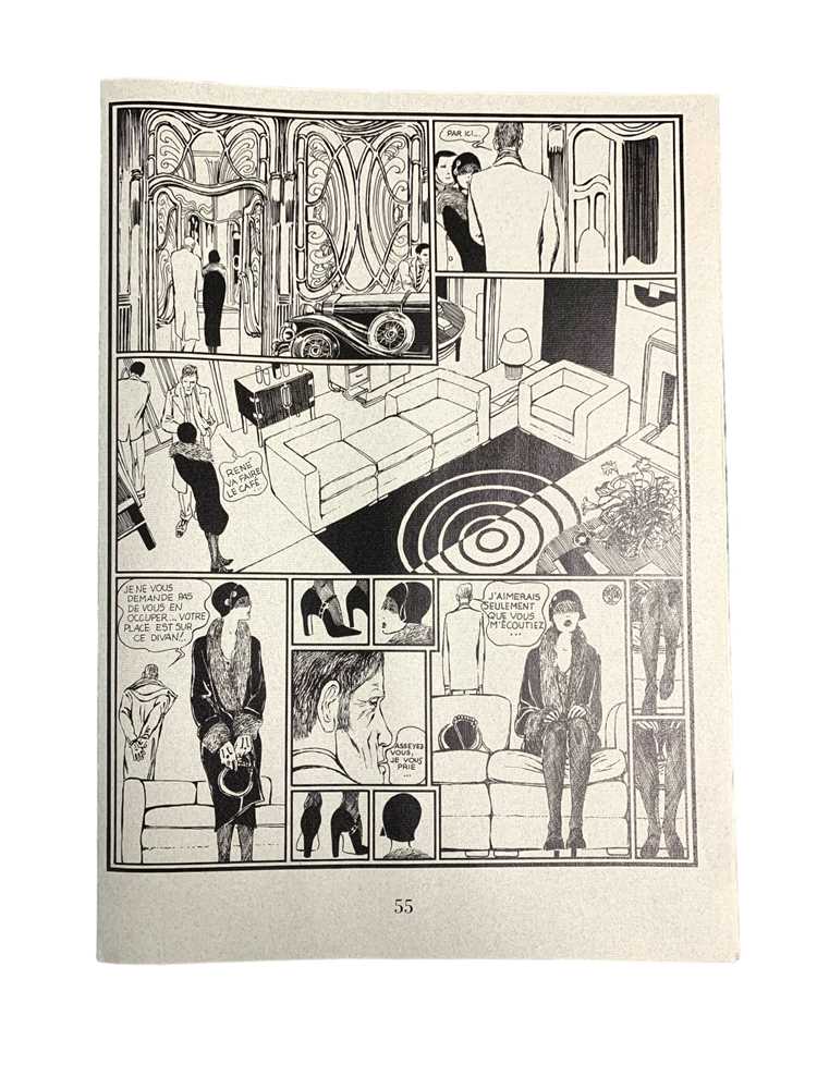 Lot 101 - GUIDO CREPAX.- L'HISTOIRE D'O, LIMITED