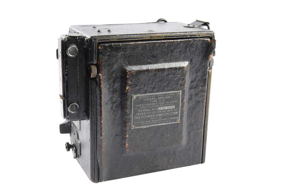 Lot 273 - Graflex 4x5 U.S. Military & Two Plate