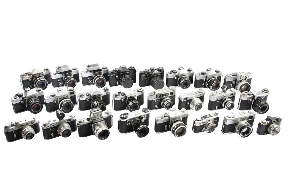 Lot 79 - Corfield Periflex Gold Star & Other Cameras.