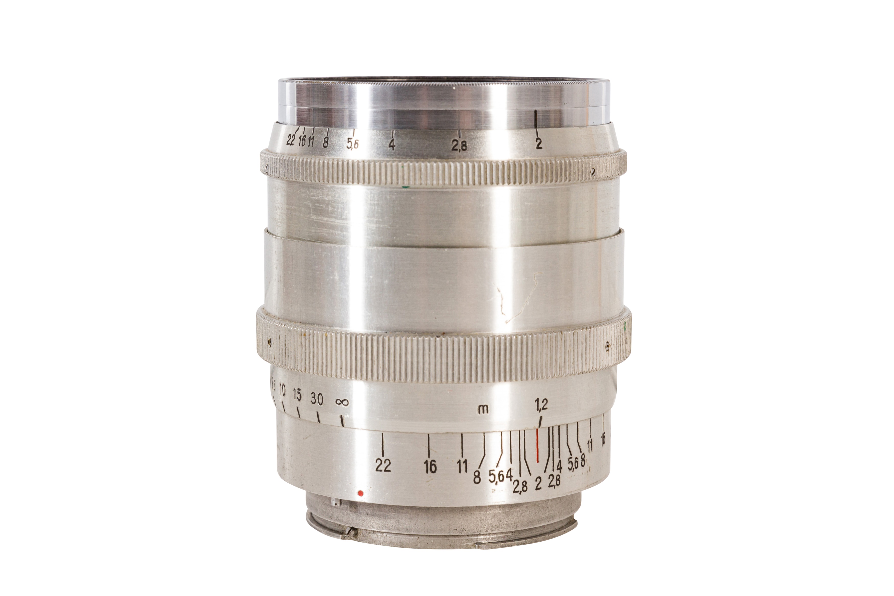 Lot 355 - A Carl Zeiss Jena 10cm f/2 Biotar Lens in